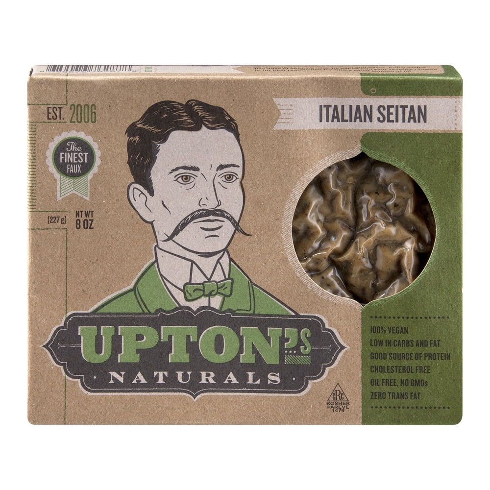 Uptons Naturals Italian Seitan, 8 Ounce -- 6 per case - Walmart ...