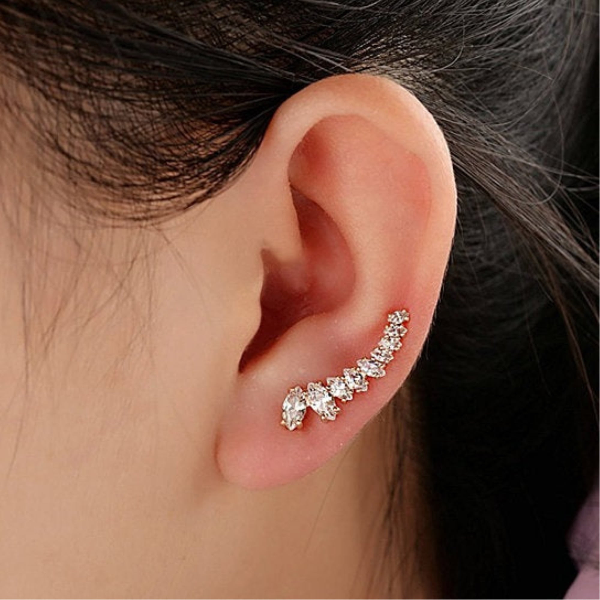 Diamond Hip Piercings