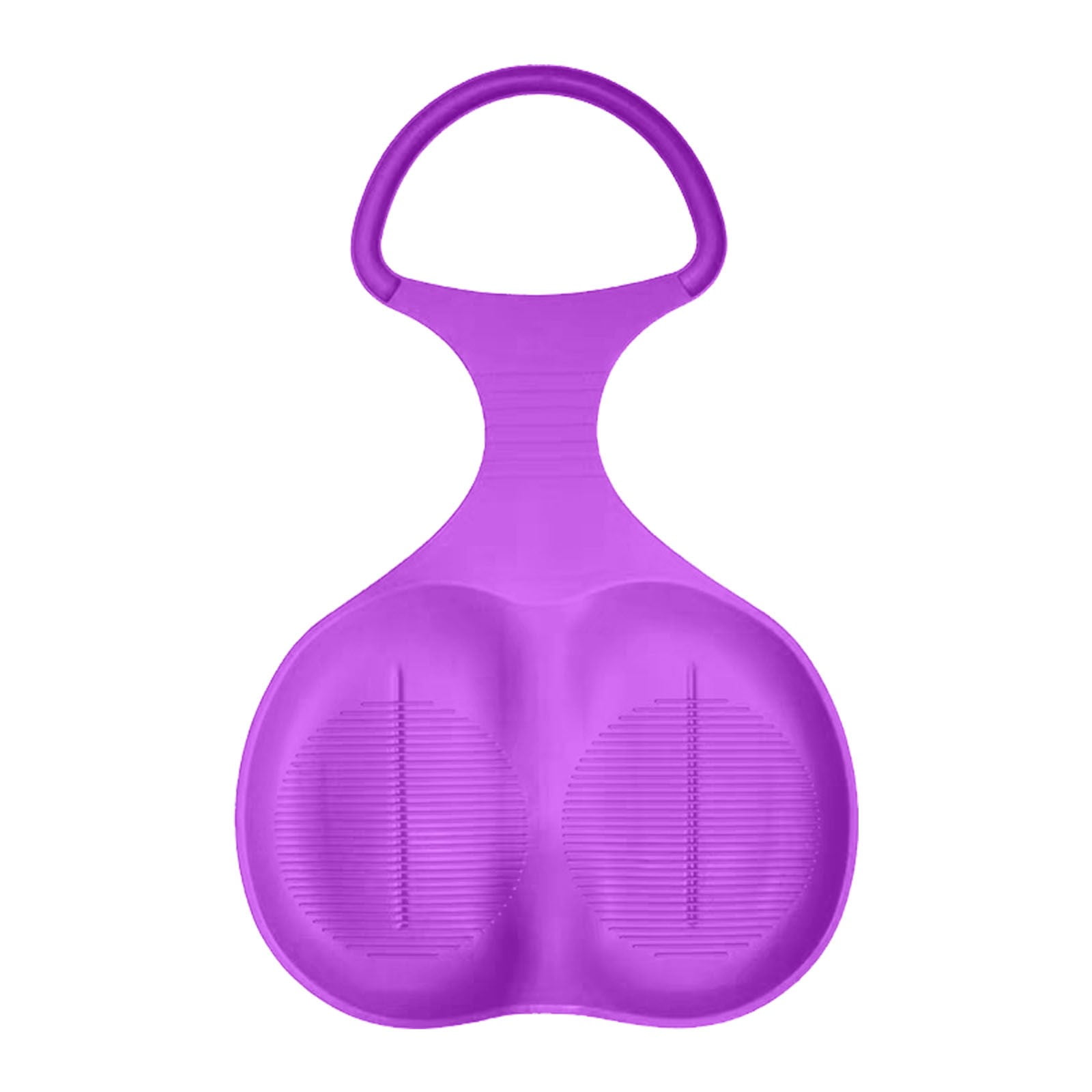 Uqiangy Classic Snow Sled Winter Downhill Sprinter Toboggan with Pull ...