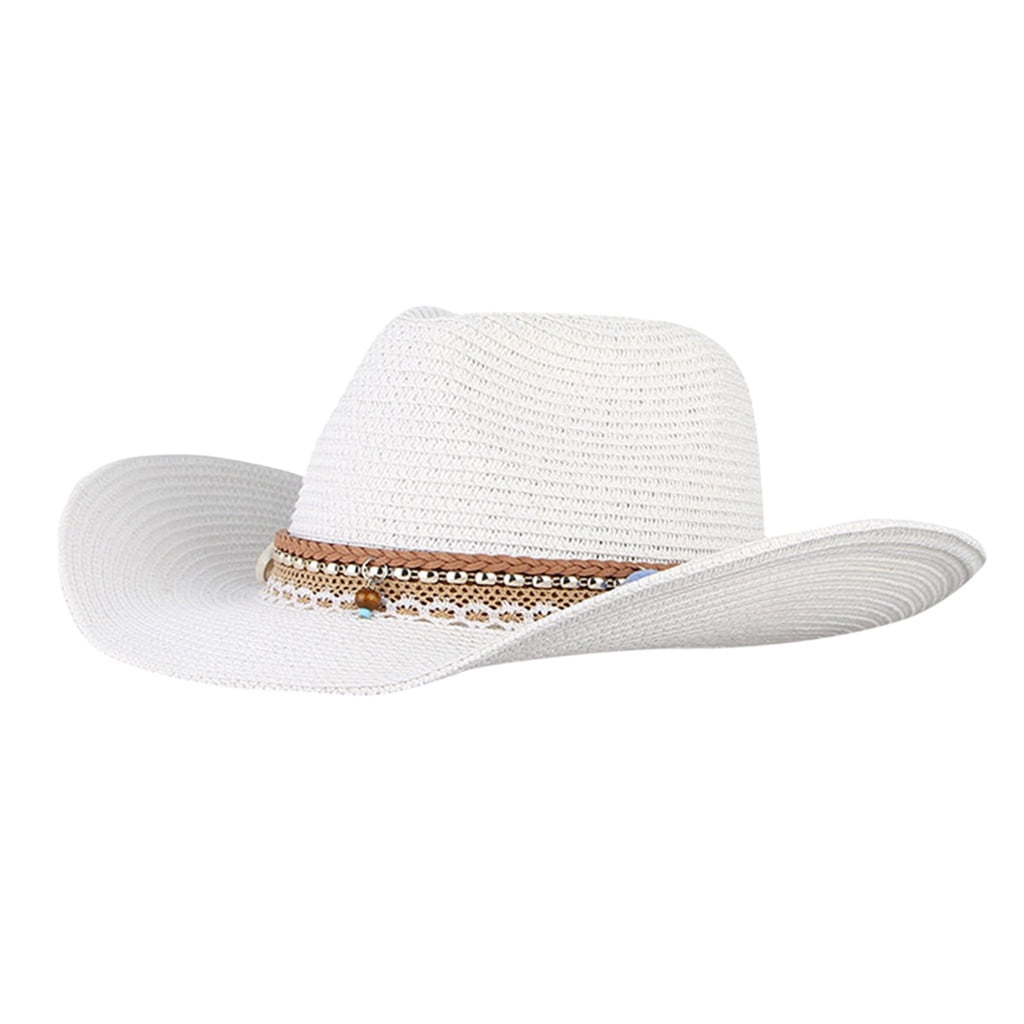 Uqiangy Cowboy Hats for Men Western Straw Cowboy Hats for Men Mens ...