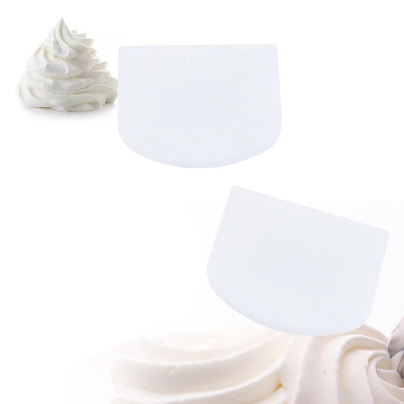 Uqiangy Dough Scraper Plastic Pastry Cutter Bowl Scrapers Dough Bread ...