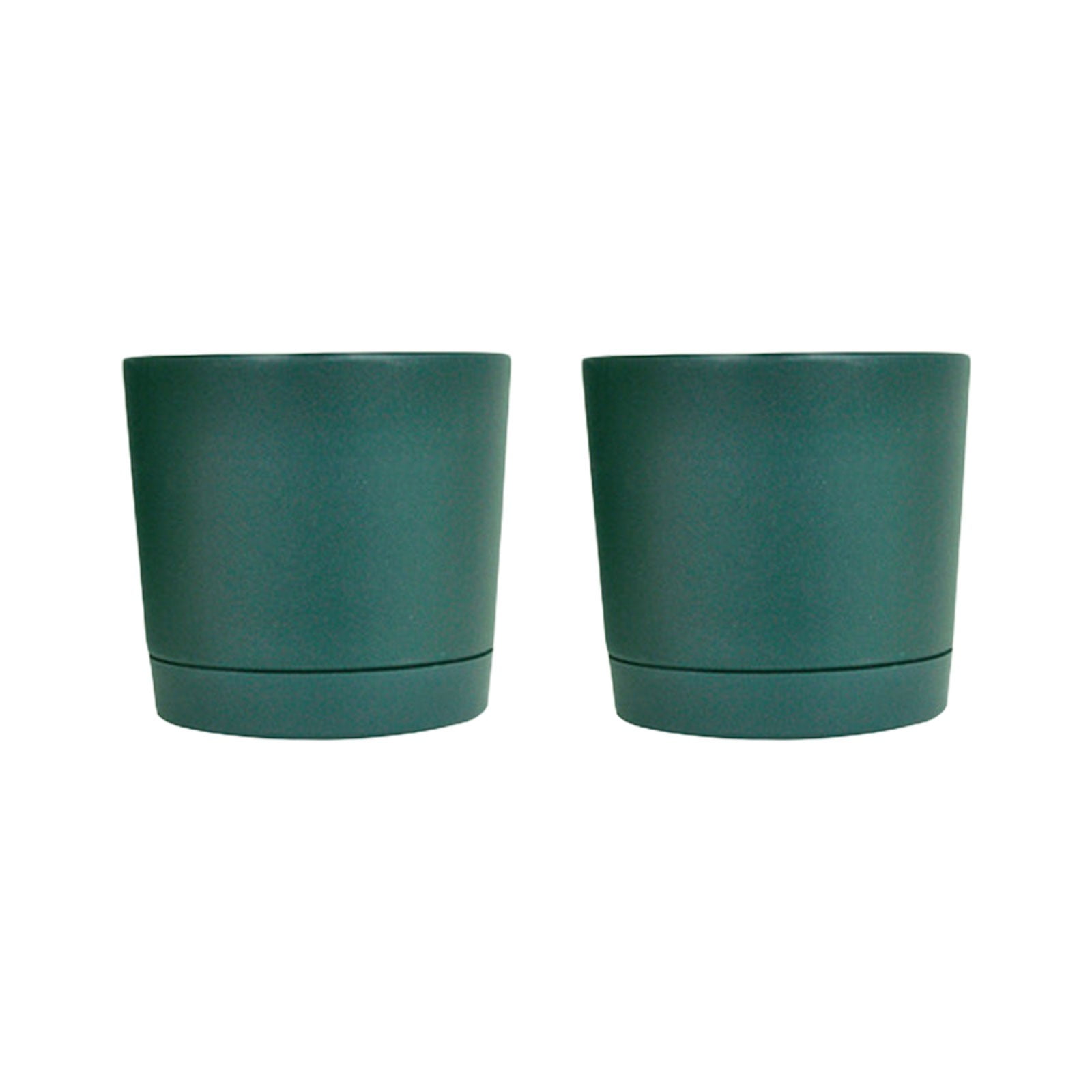 Uqiangy Flower Pots 6.5 inch Plant Pots 2 Pcs Set Indoor Plants with ...