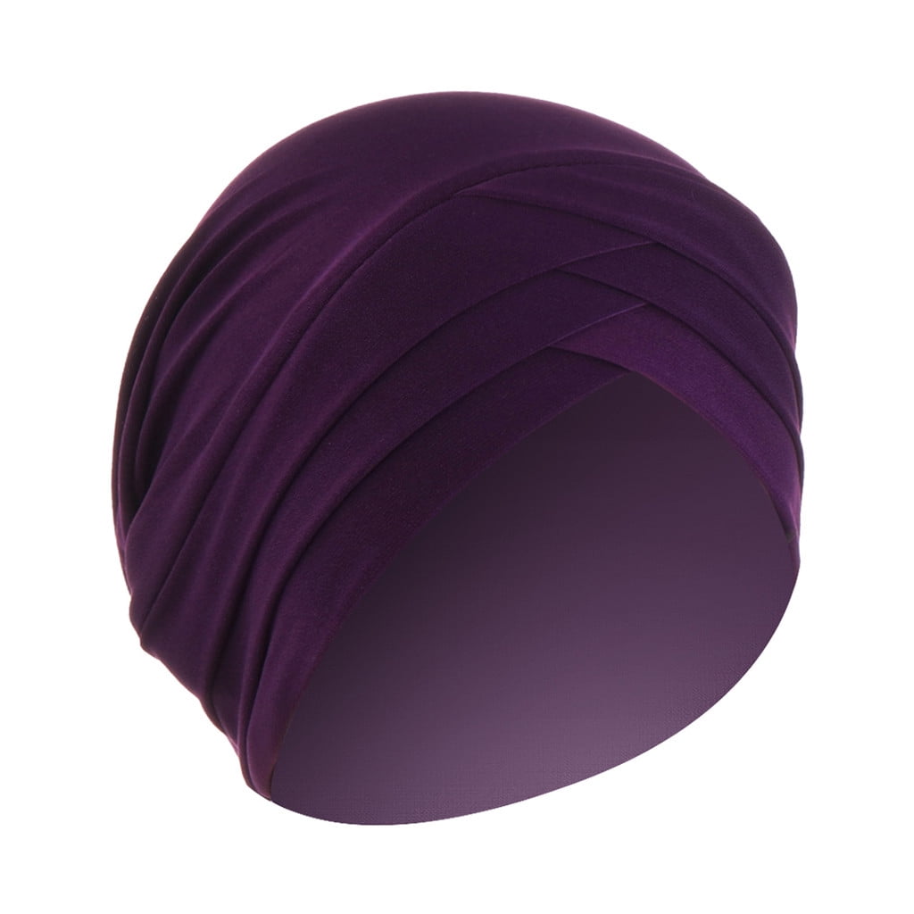 Uqiangy Hair Turban Chiffon Hijab for Women Hijab Undercap Chemo ...