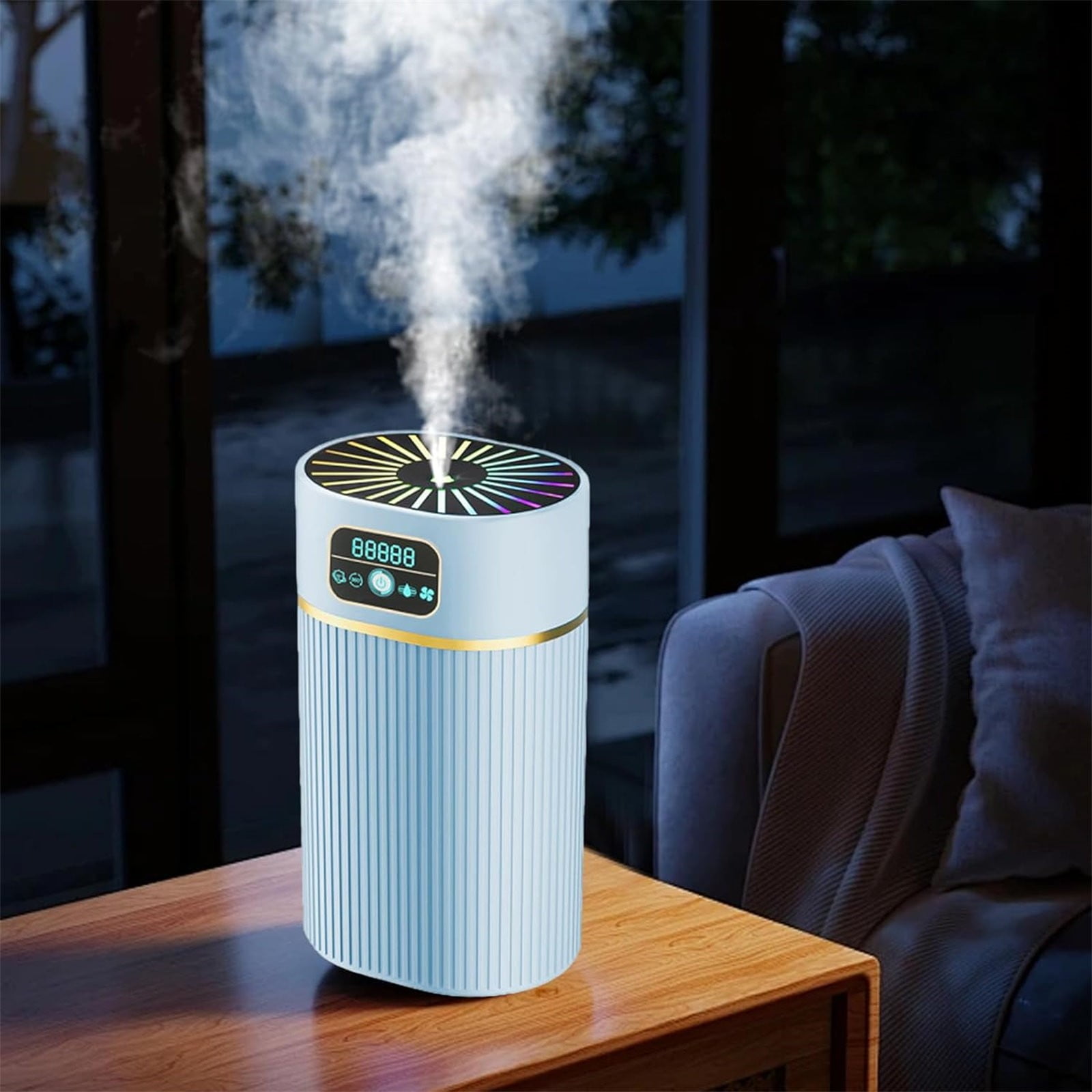 Uqiangy Humidifiers for Bedroom Large Room 1.1L Cool Mist Humidifier ...