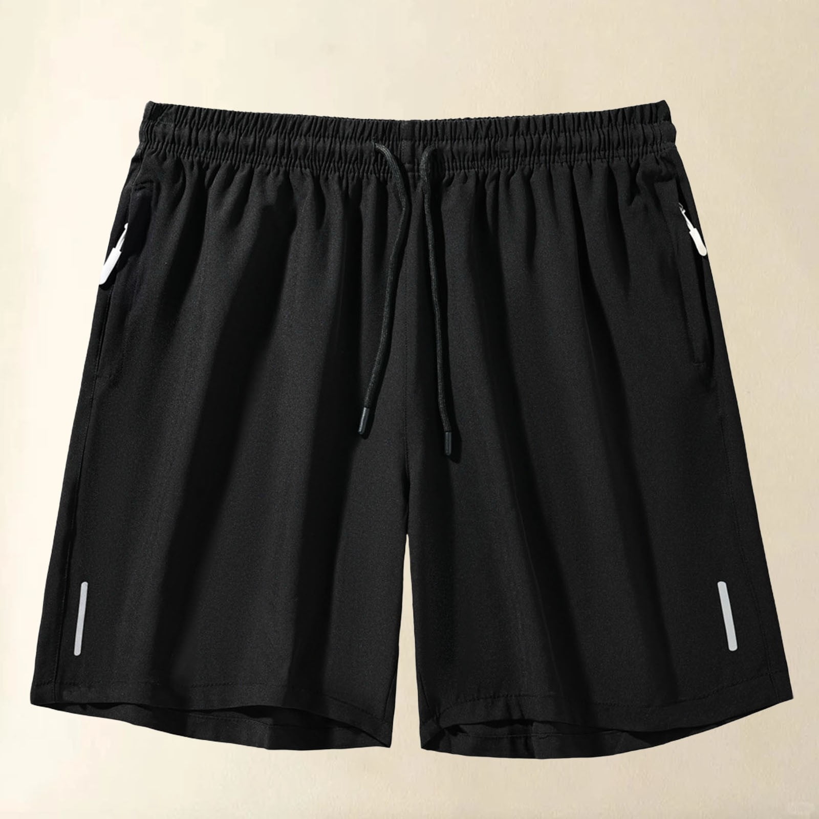 Uqiangy Mens Shorts Athletic With Zipper Pockets Men's Athletic Running ...