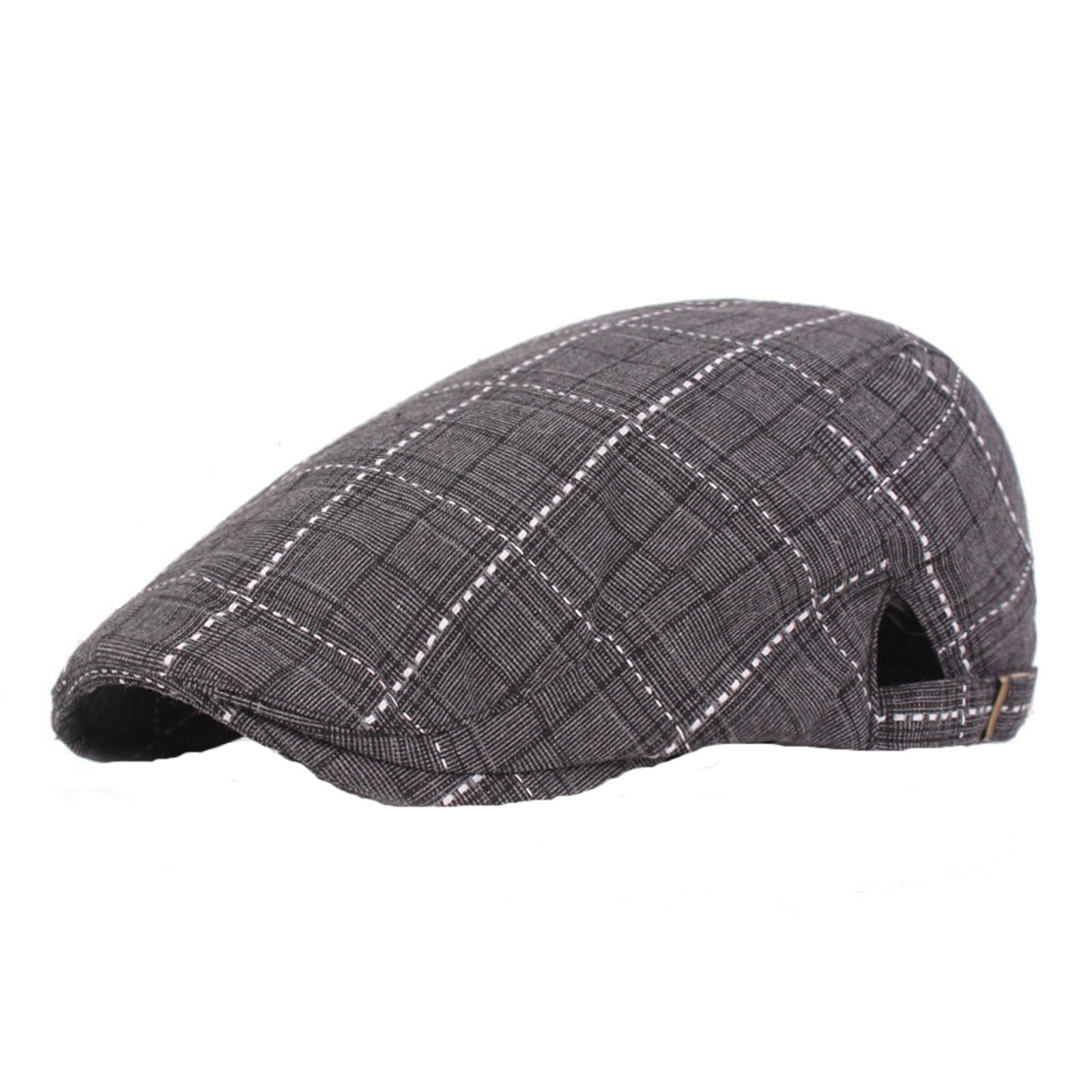 Uqiangy Newsboy Hats for Men Flat Caps Mens Hats Chauffeur Hat for Men ...