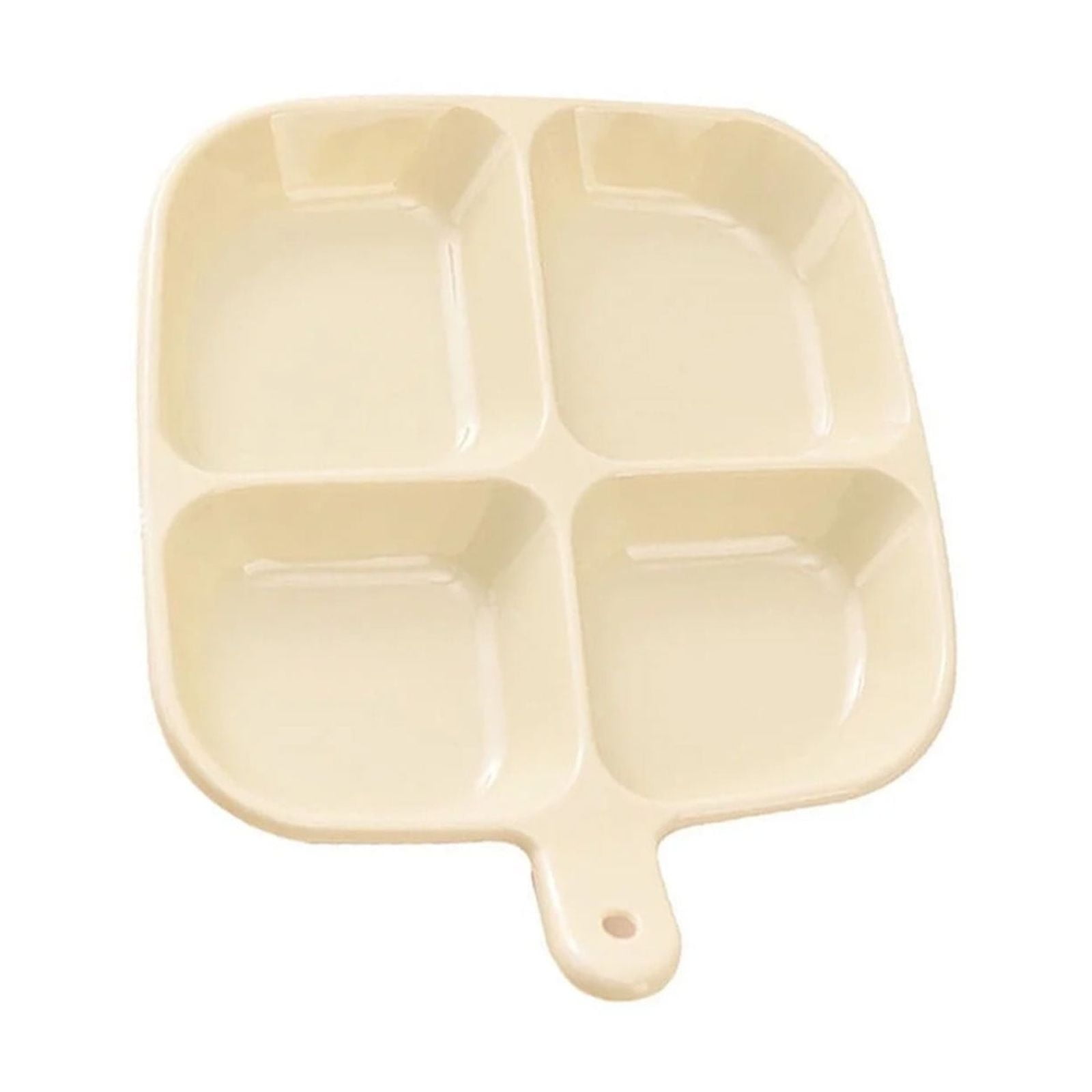 Uqiangy Serving Platters and Trays Clear 4 Sectional Veggie Tray ...