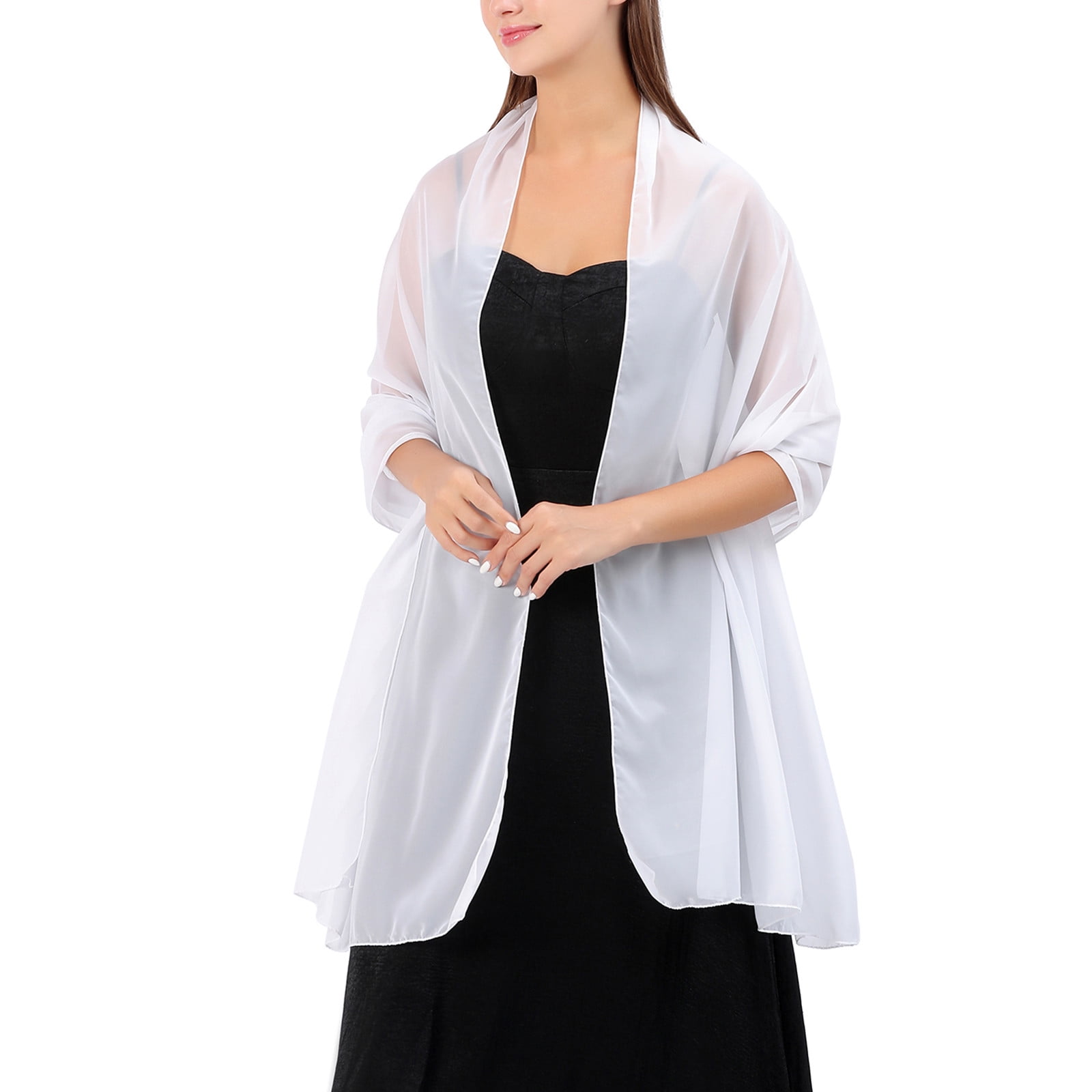 Uqiangy Shawl Wraps for Women Summer Chiffon Shawl Sheer Shawl for ...