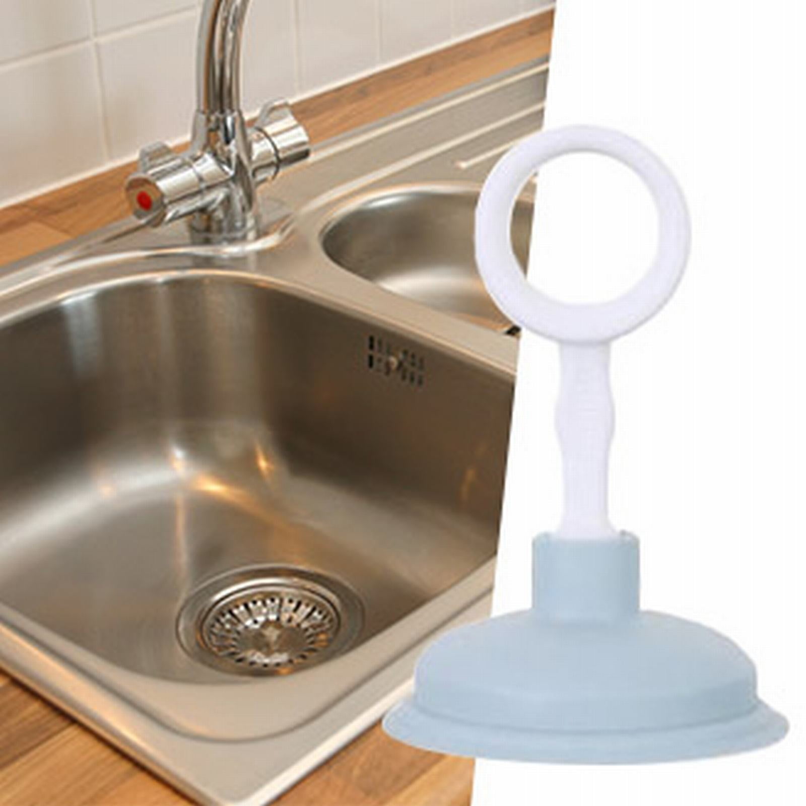 Uqiangy Sink Plunger, Mini Hand Drain Plunger, Small Force Pump Helper ...