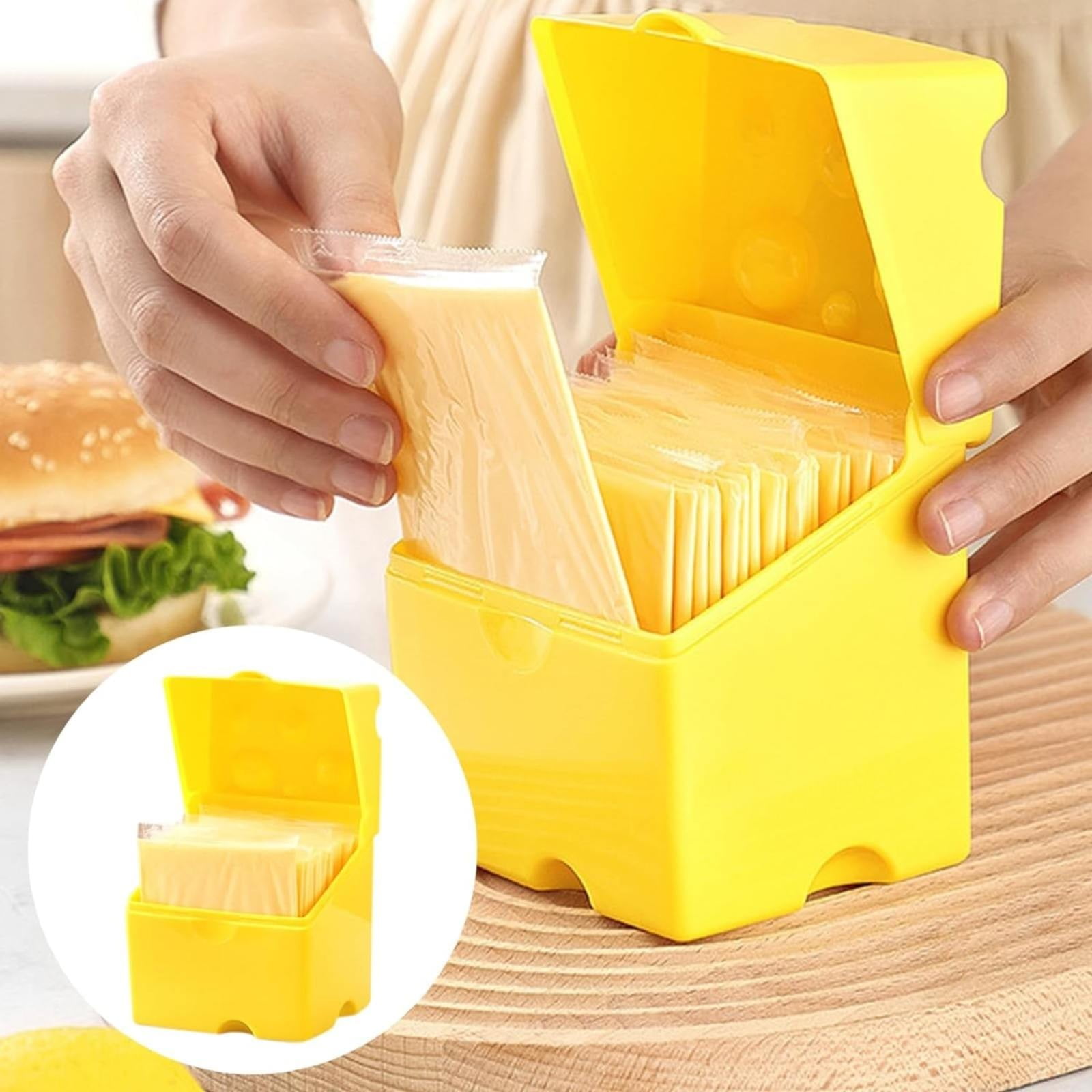Uqiangy Sliced Cheese Container for Fridge, Plastic Butter Block Cheese ... Uqiangy Sliced Cheese Container for Fridge, Plastic Butter Block Cheese ...