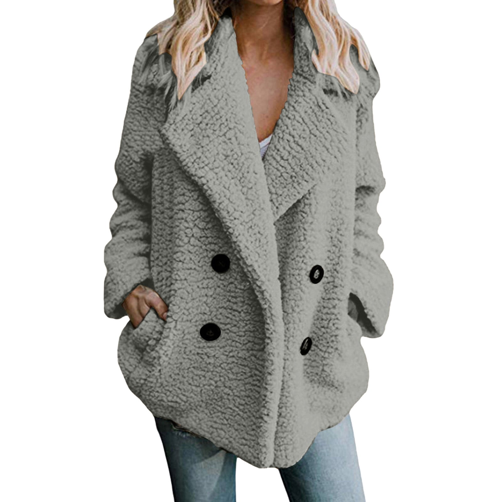 Uqiangy Spring Jackets Suede Jacket Women Fall Blazers For Women 2025 ...