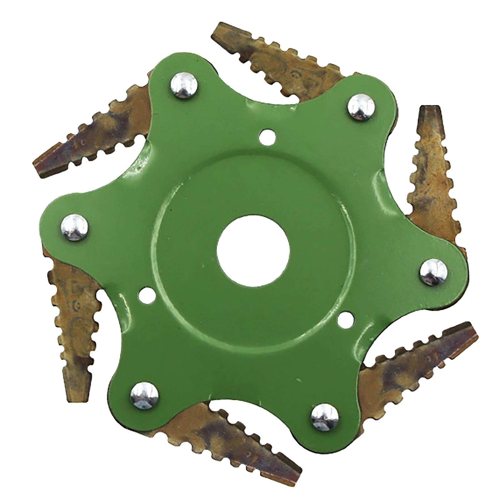 Uqiangy Steel Trimmer Head, Universal 6-Steel Razors Trimmer Head, Weed ...