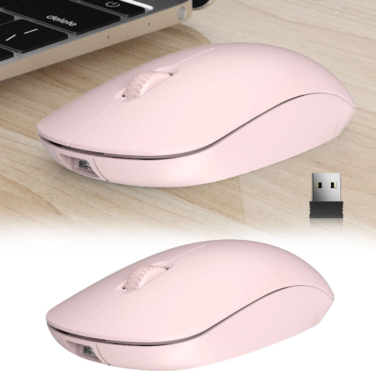 Uqiangy Wireless Mouse,Cordless Slim Portable Mobile Office Mouse for ...
