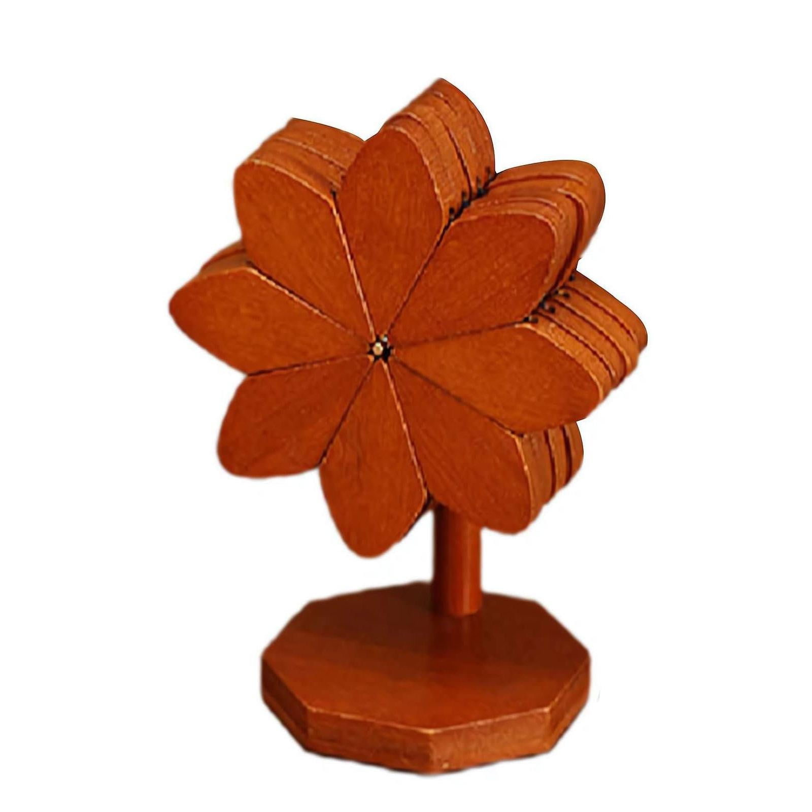 Uqiangy Wooden Trivets for Hot Dishes,Tree Shape Trivet Set,Wooden ...