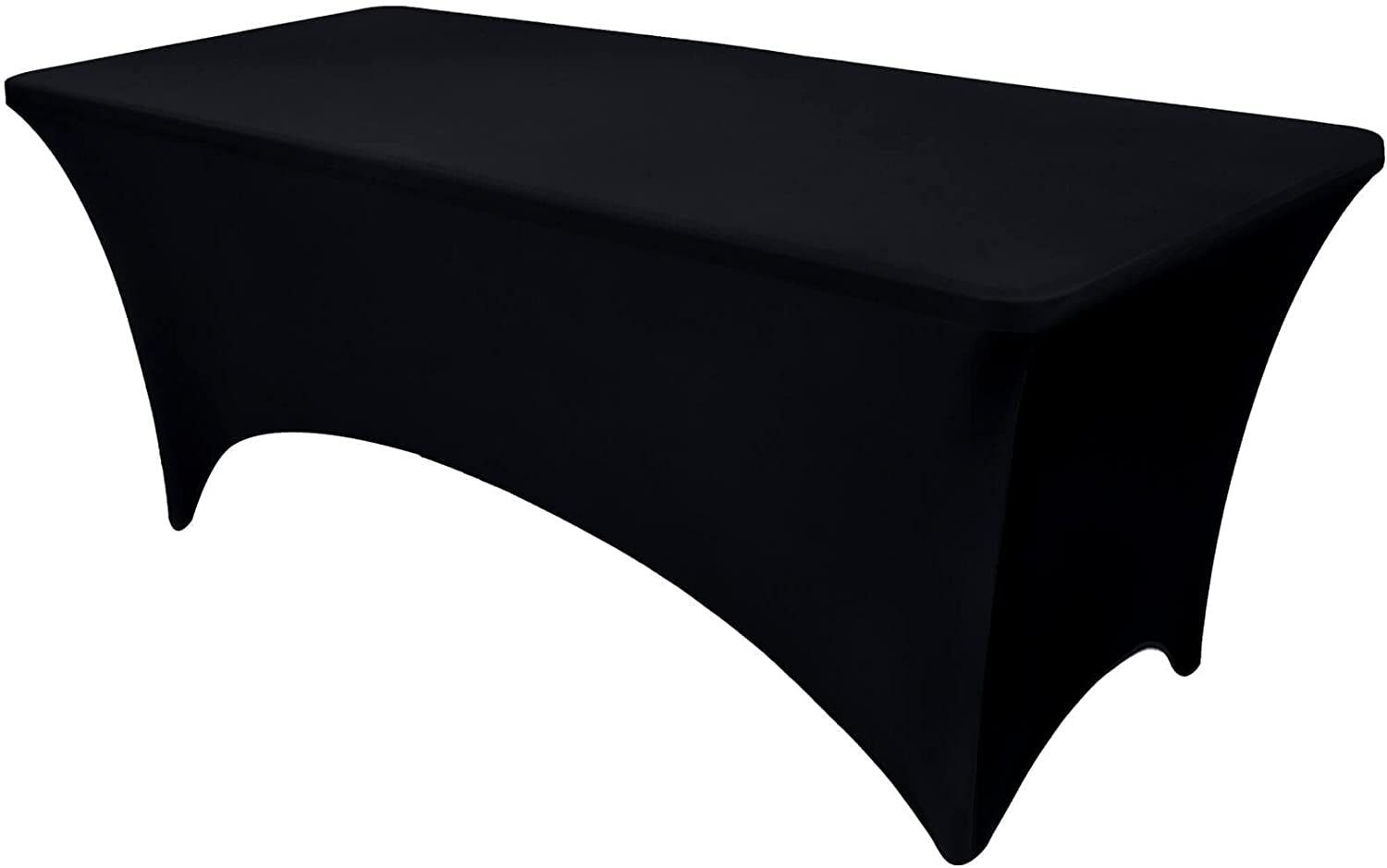 Gowinex Pink 4 ft x 2.5 ft Fitted Tablecloth Polyester Rectangular ...