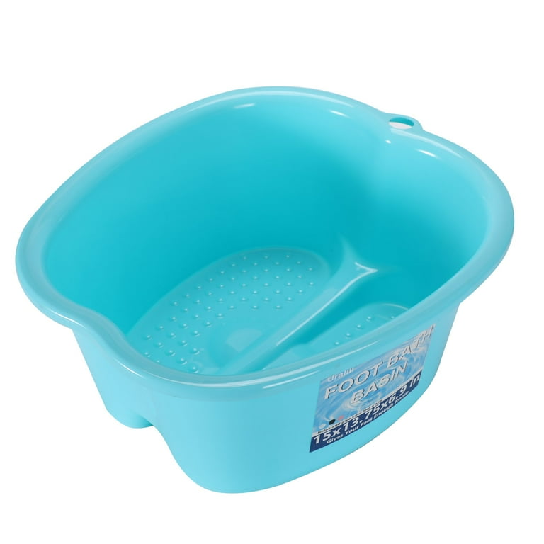 Uralili Extra Large Foot Soaking Bath Basin Foot Soaking Tub Pedicure Home Foot Spa Bucket