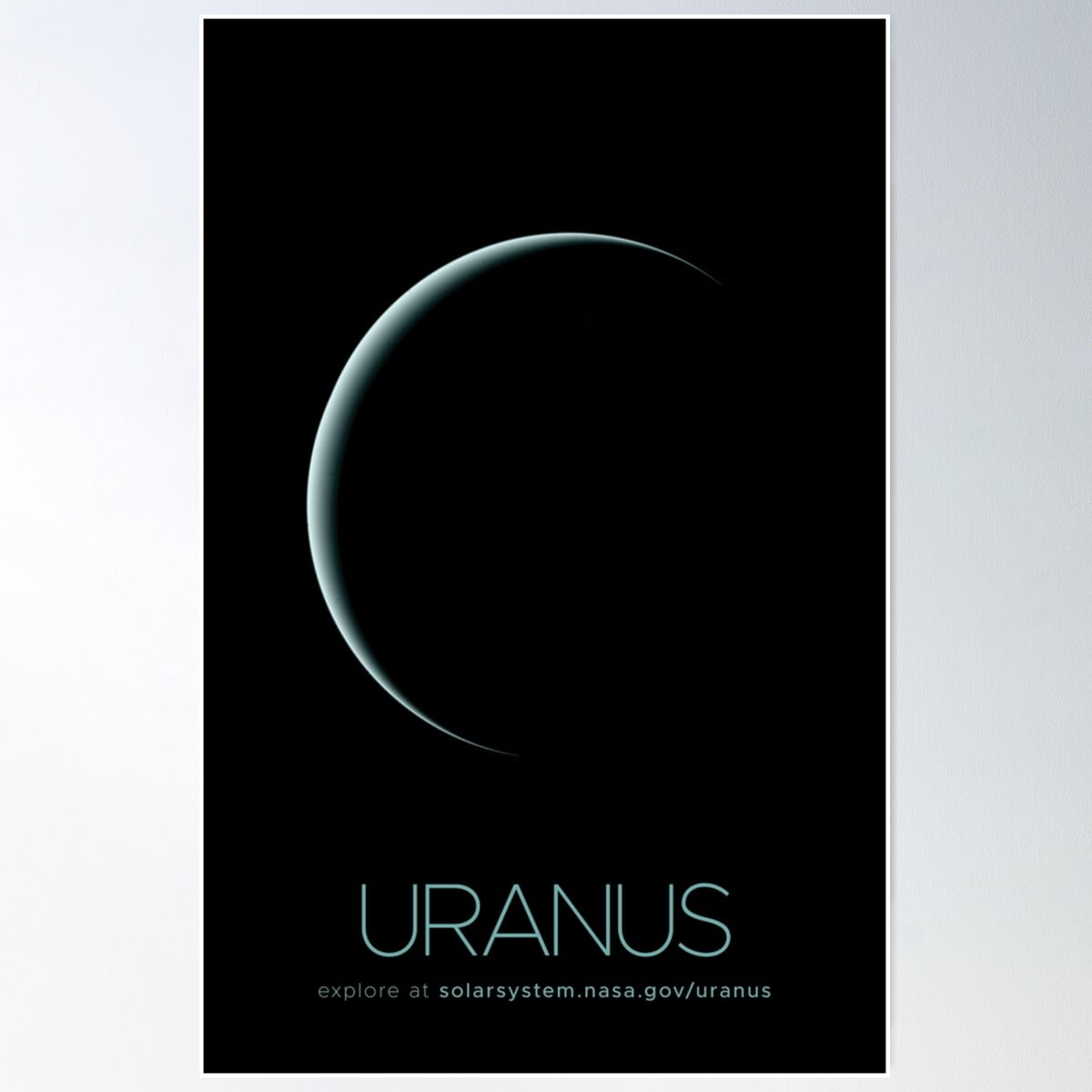 Uranus Poster - Explore Solar System The National Aeronautics And Space ...