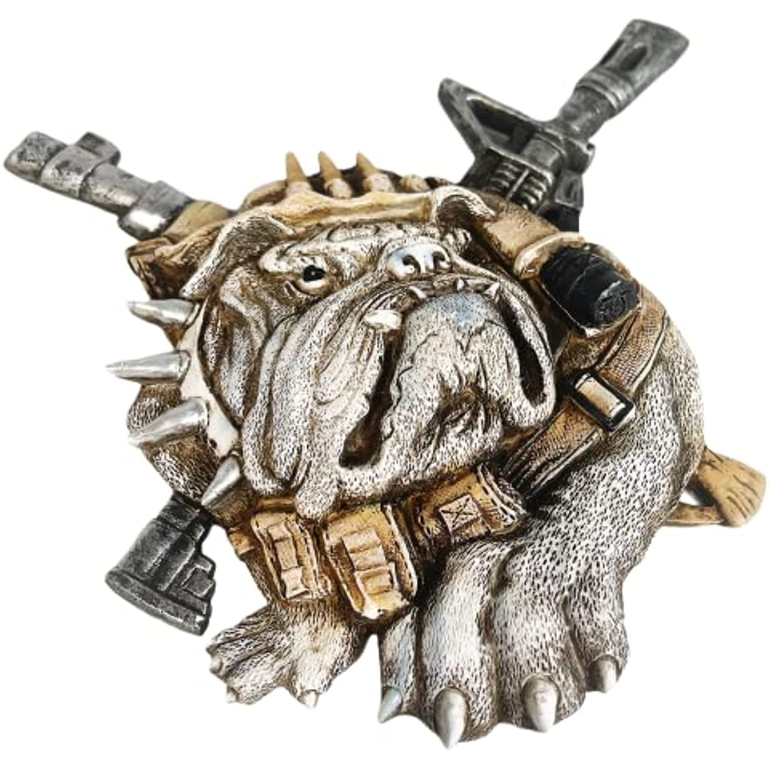 Urbalabs Naval Bulldog Wall Hanger and Table Desk Standing Bulldog ...
