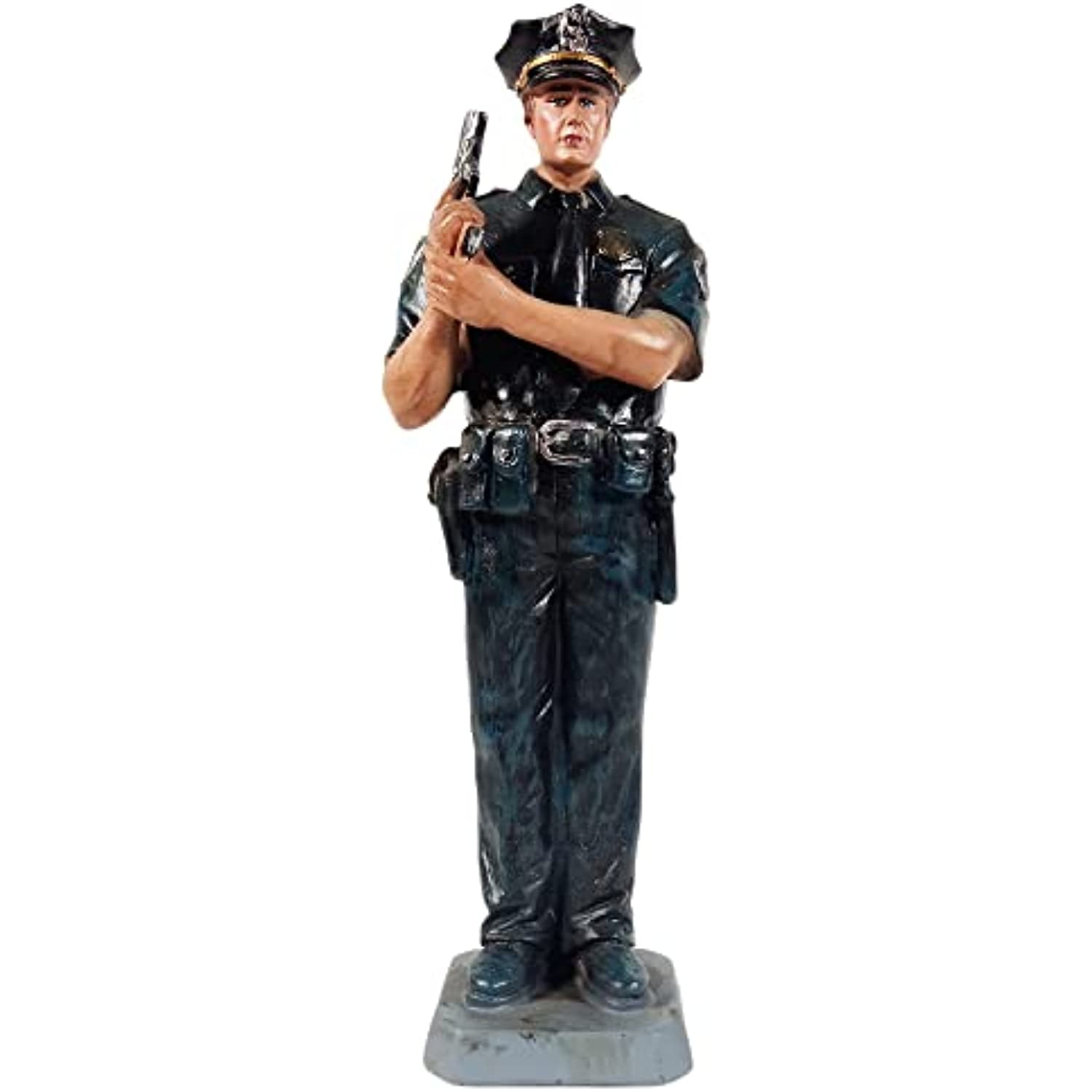 Urbalabs Police Officer Army Ranger Coasty and Kneeling Soldier Statues ...
