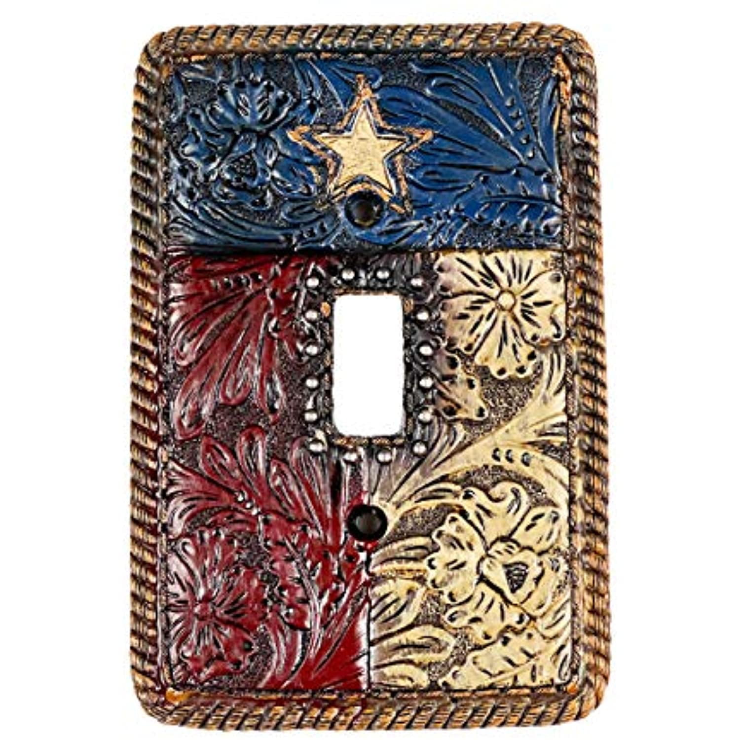 Urbalabs Texas Flag Star Rustic Western Decorative Light Switch Outlet ...