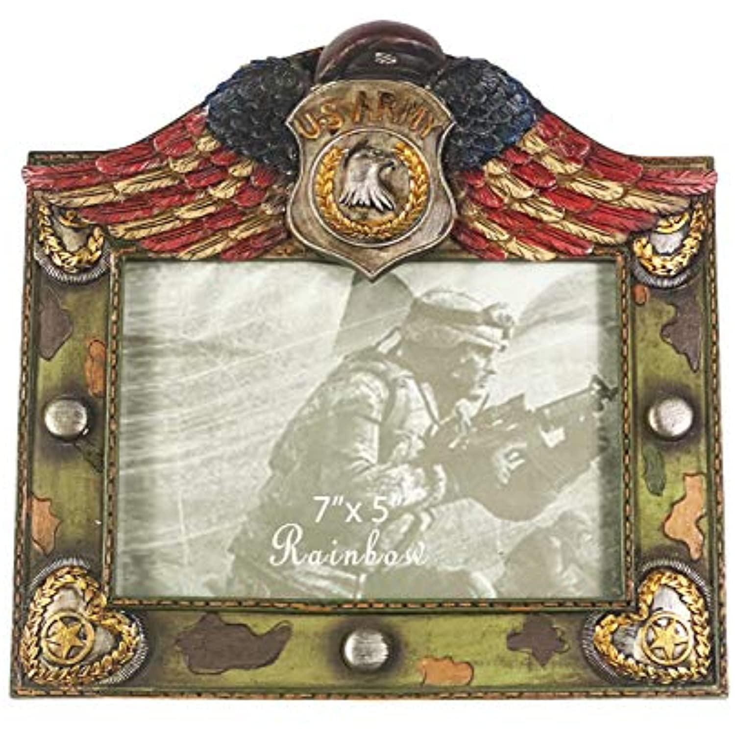 Urbalabs US ARMY Camo Picture Frame 7 x 5 Military Gifts Service Member ...