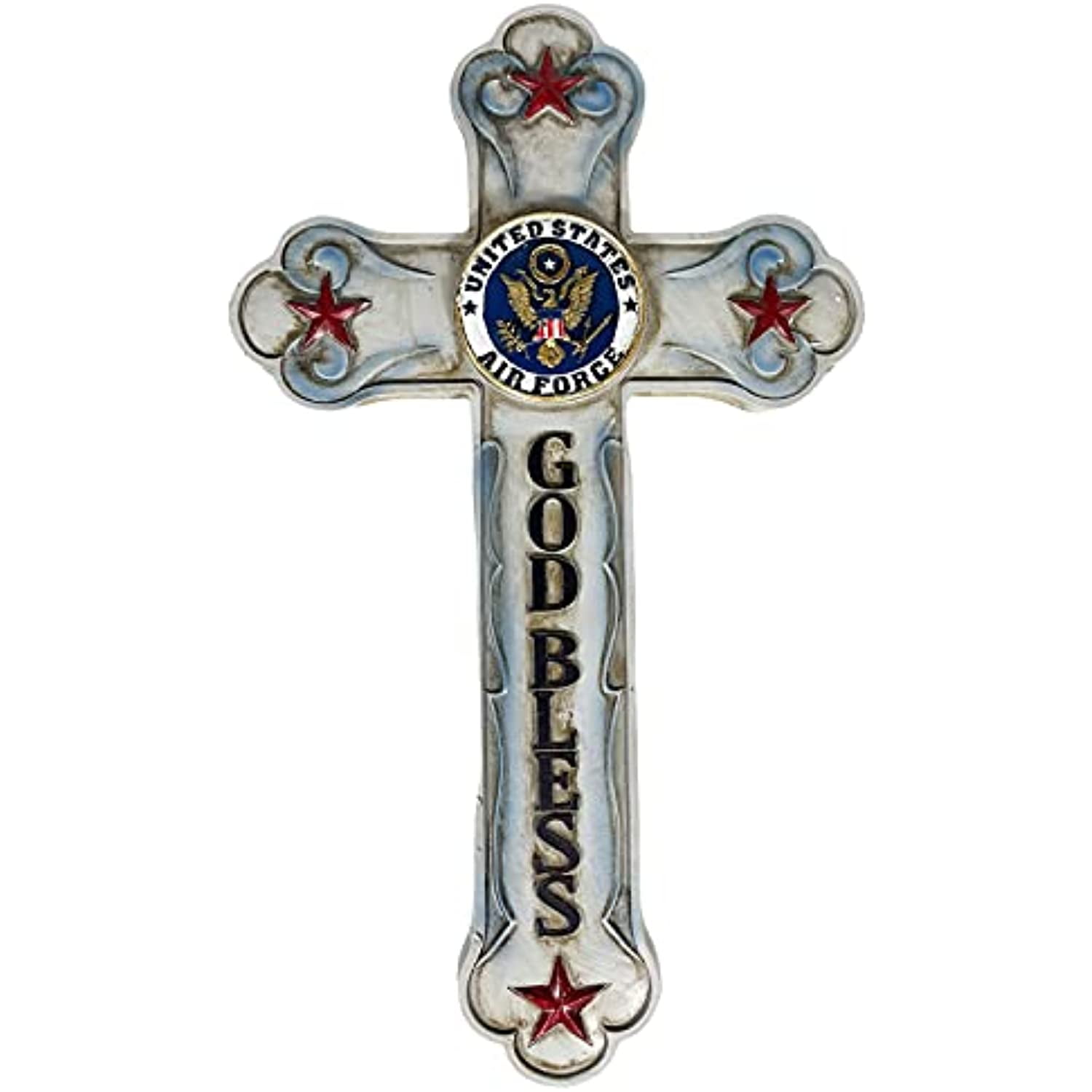 Urbalabs United States US God Bless Air Force Armed Forces 16" Inch ...