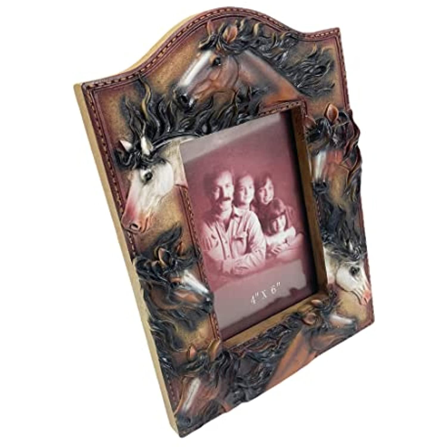 Urbalabs Western Cowboy Horse Stallion Rodeo Photo Frame Country Decor ...