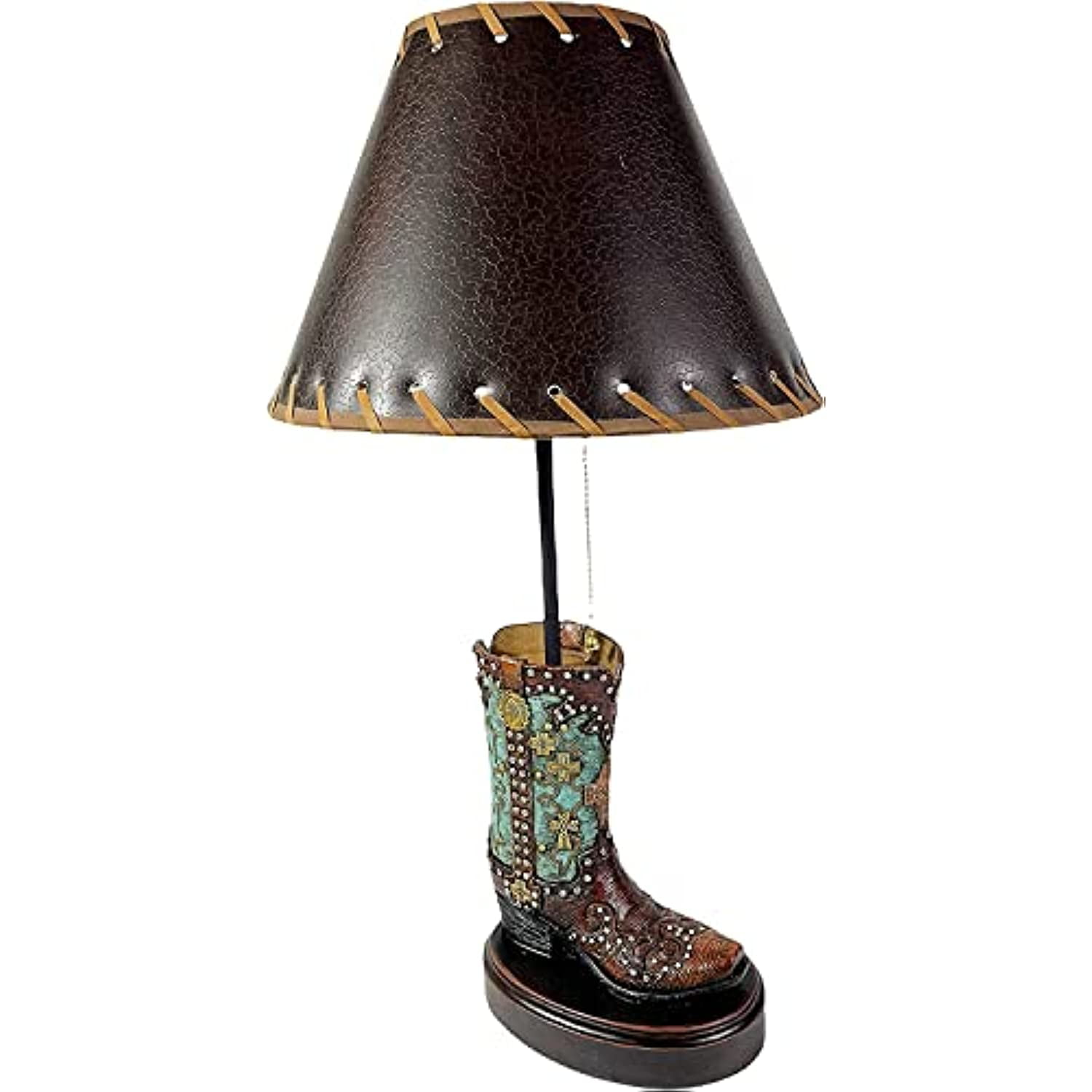 Urbalabs Western Cowboy Six Shooter Belt Cowboy Roper End Table ...