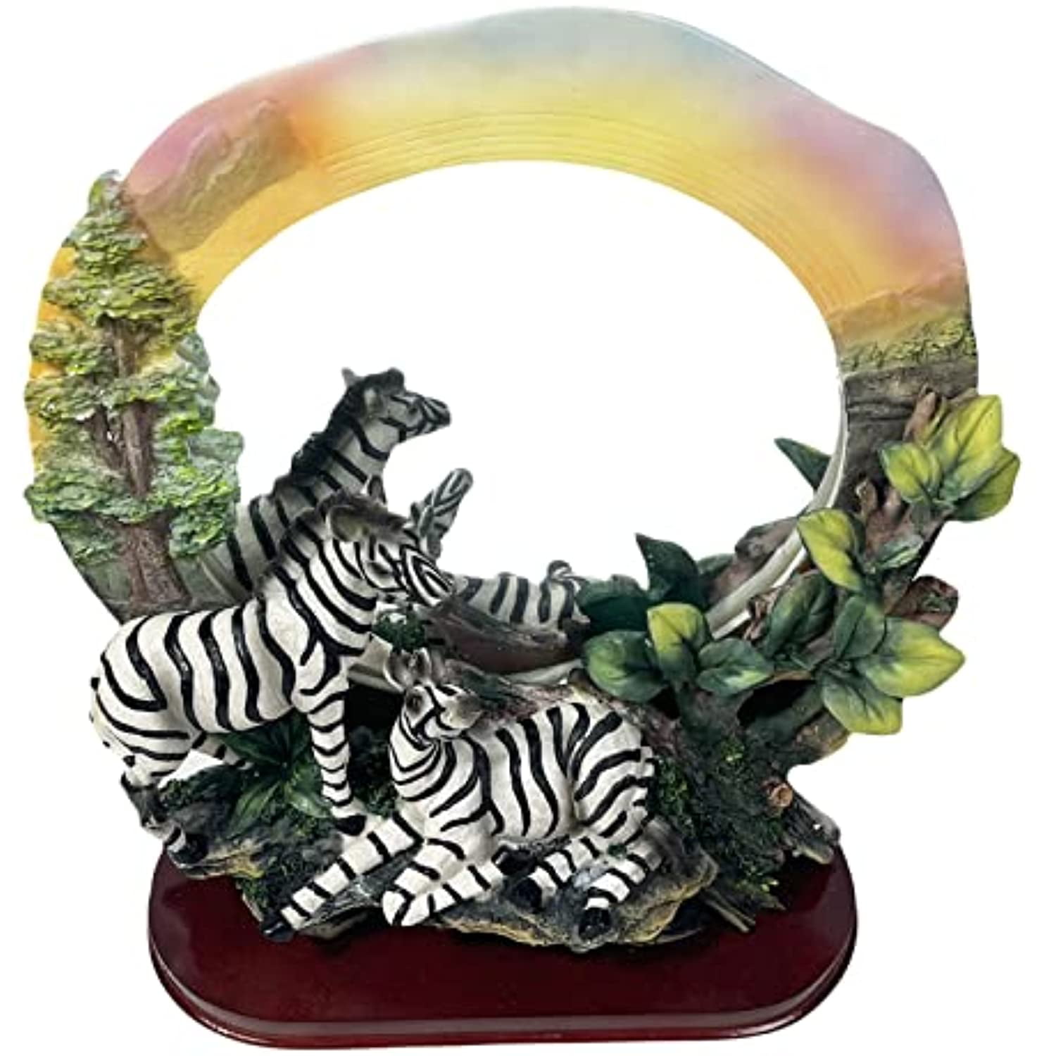 Urbalabs Zebra Mirror Makeup Mirrors for Kids Bathroom Tabletop Dresser Mirror Zebra Vanity ...