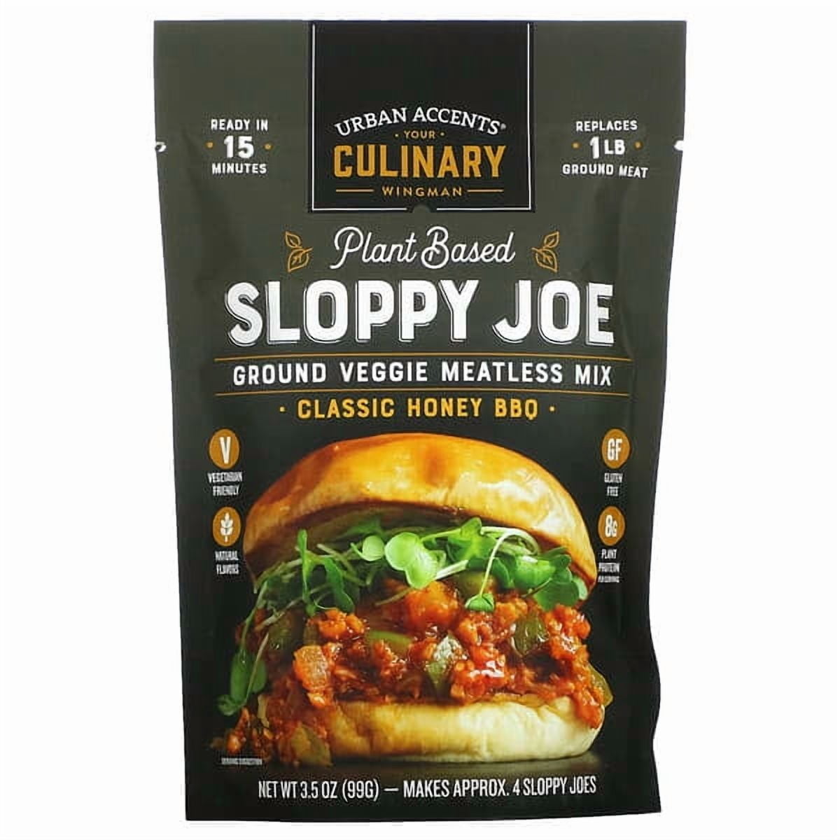 Urban Accents Plant Based Sloppy Joe Mix for Breakrooms - Walmart ...