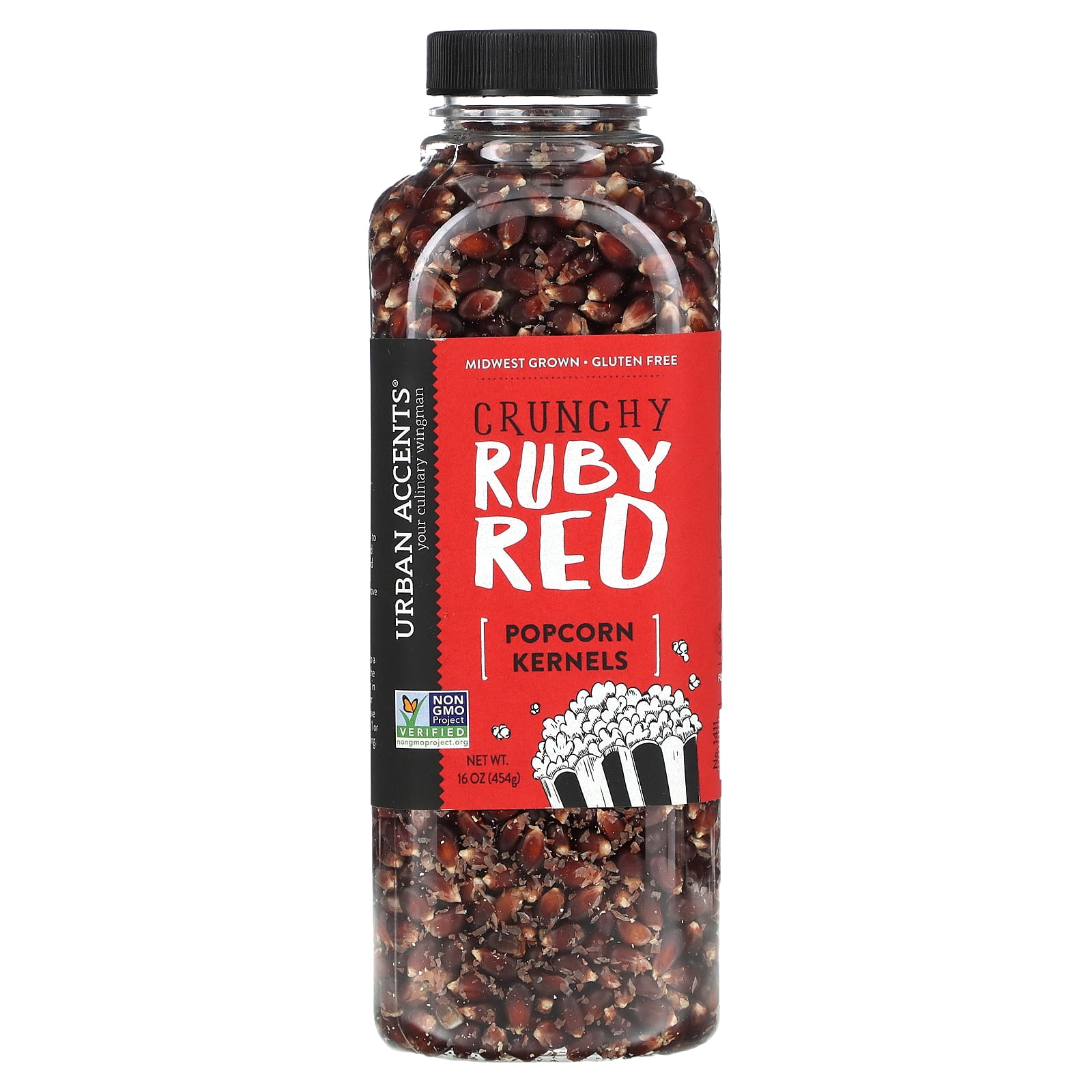 Urban Accents Popcorn Kernels, Crunchy Ruby Red , 16 oz (454 g ...