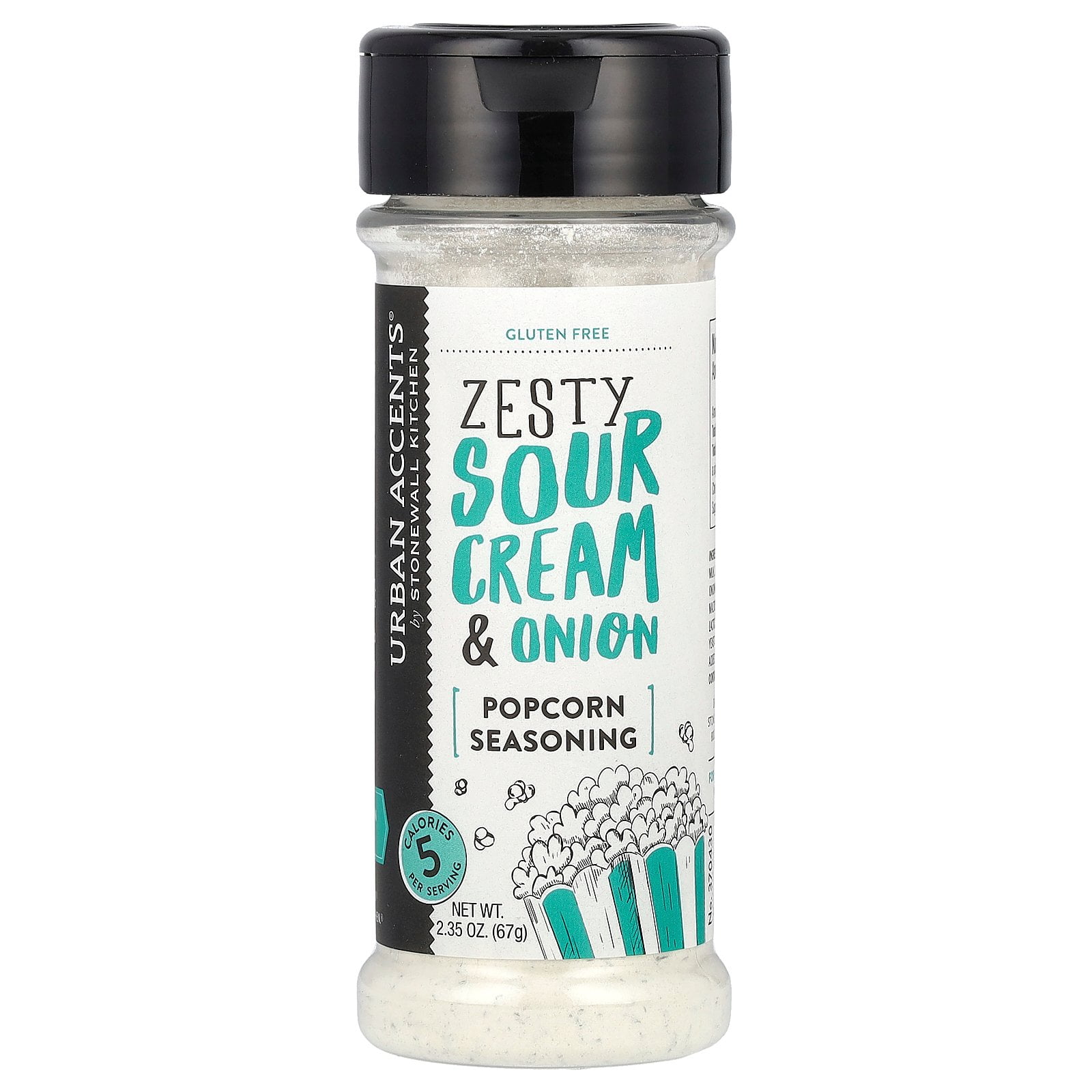 Urban Accents, Popcorn Seasoning, Creamy Tangy Sour Cream & Onion, 2.35 ...