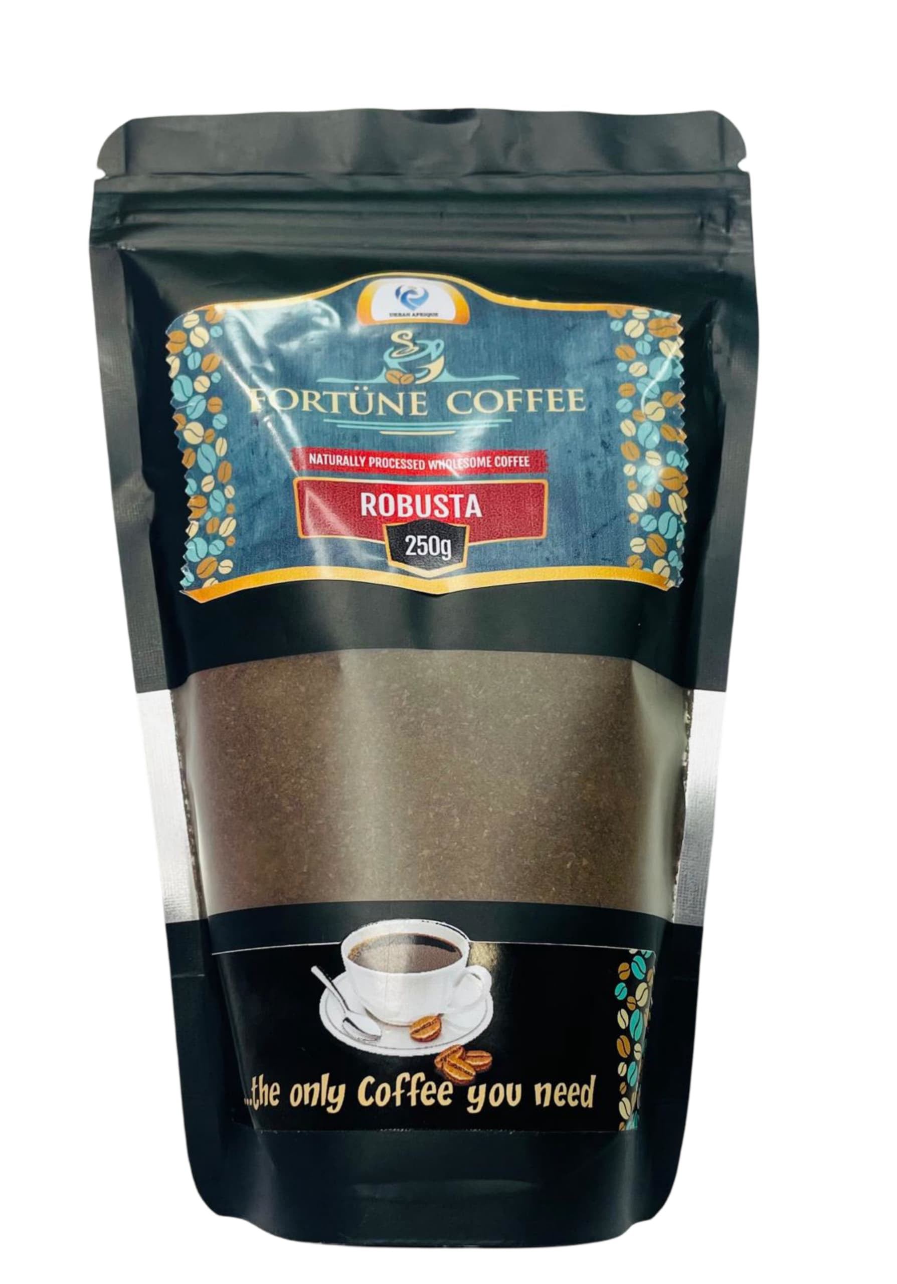 Urban Afrique Fortune Coffee. Robusta coffee powder 250g - Walmart.com