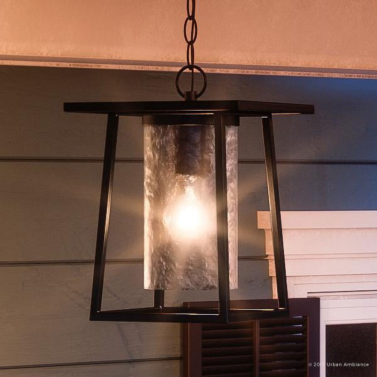 Urban Ambiance Luxury Craftsman Outdoor Pendant Light, Medium Size: 13. ...