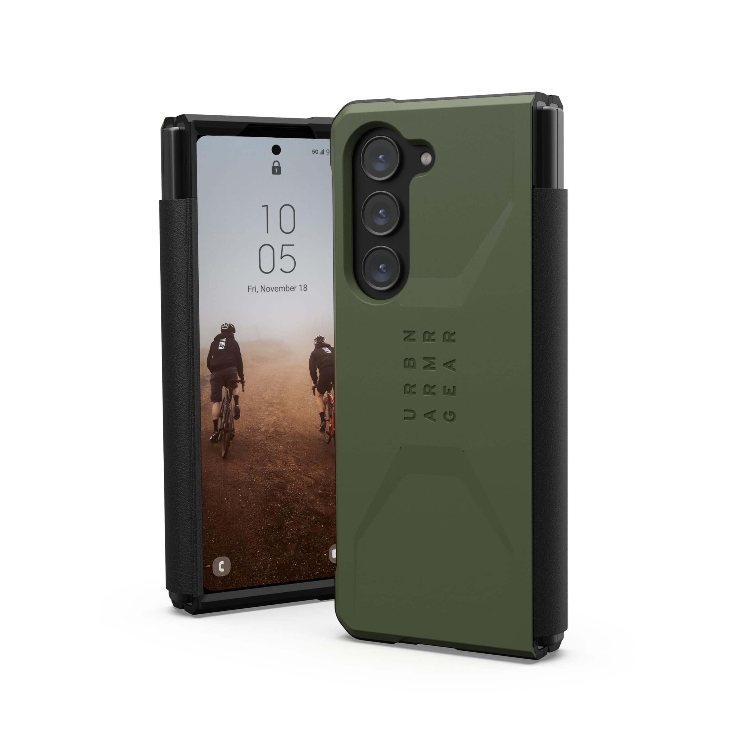 Urban Armor Gear Hinge Protection Cell Phone Case for Samsung Galaxy Z ...