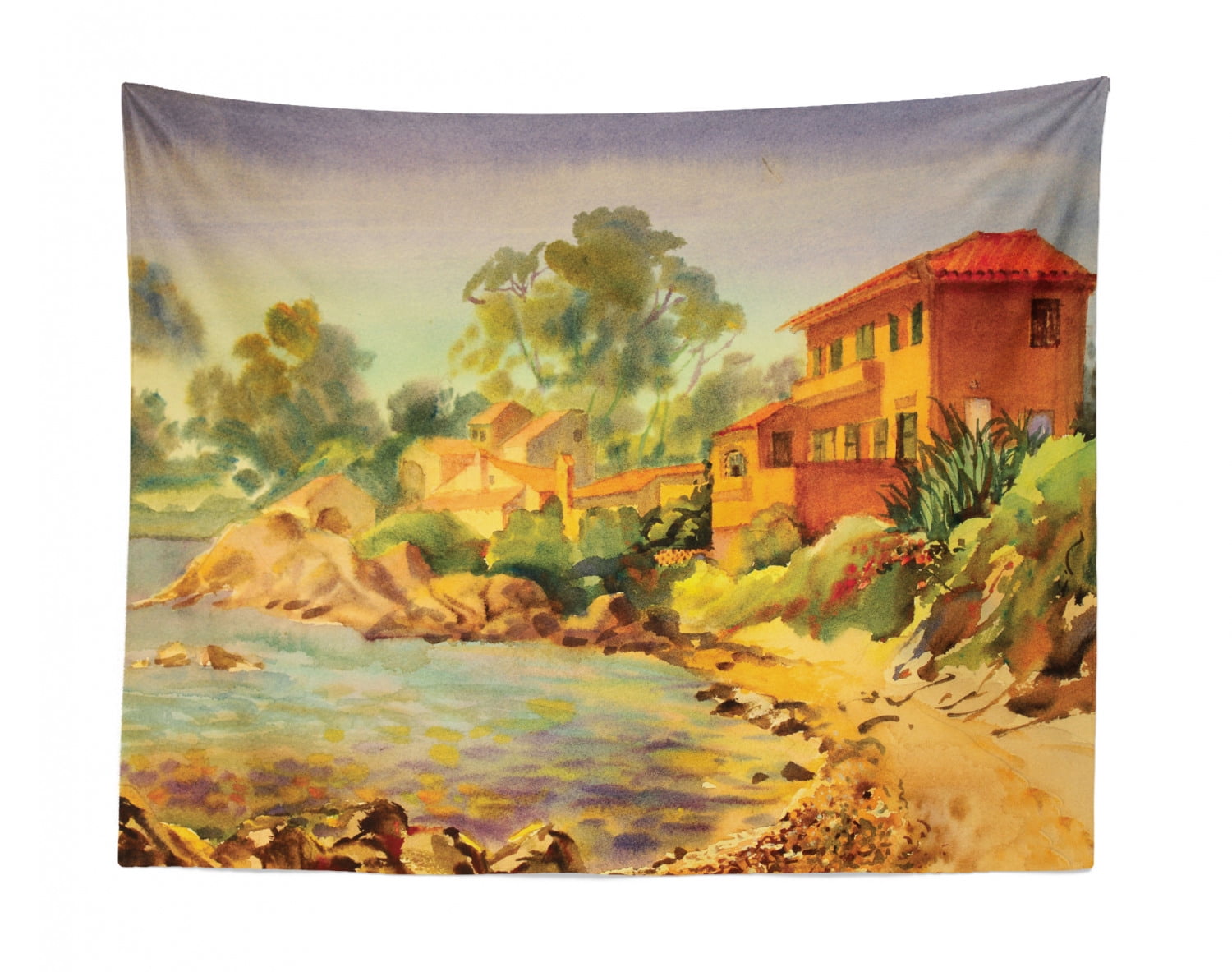 Urban Art Tapestry, New York Bronx Typographic Grunge Design with ...