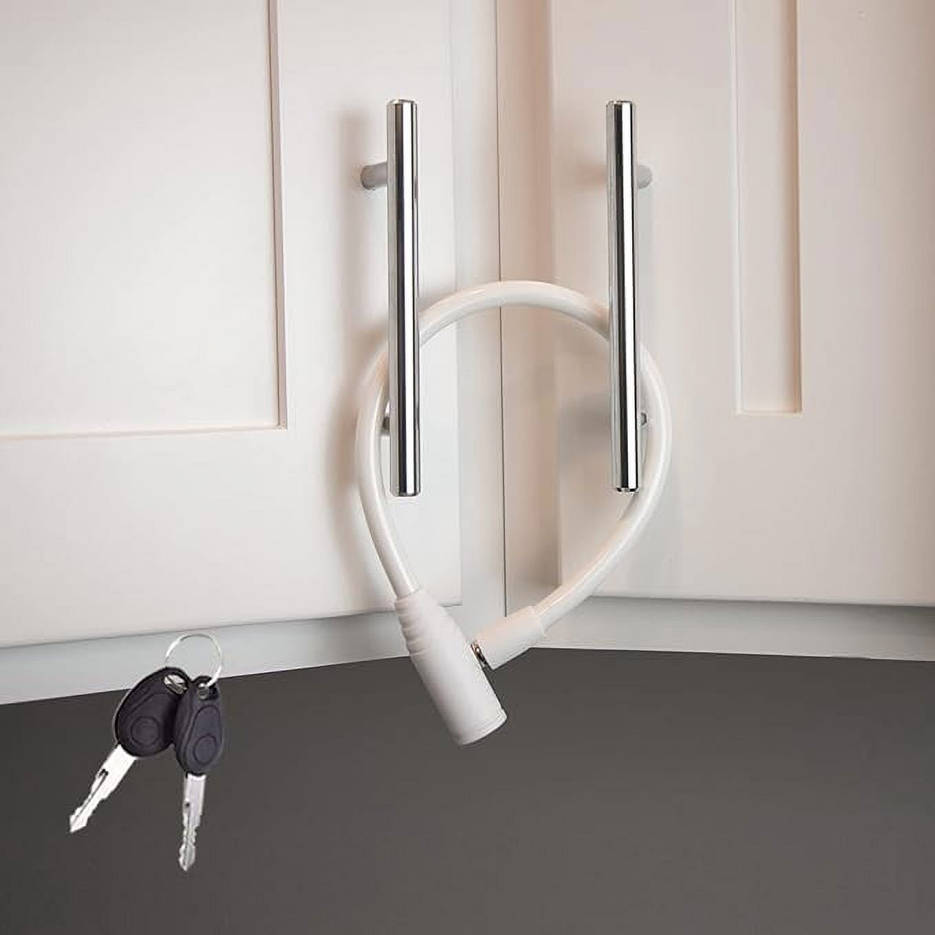 Urban August Original Fridge Lock Cabinet Locks with Keys - French-Door ...