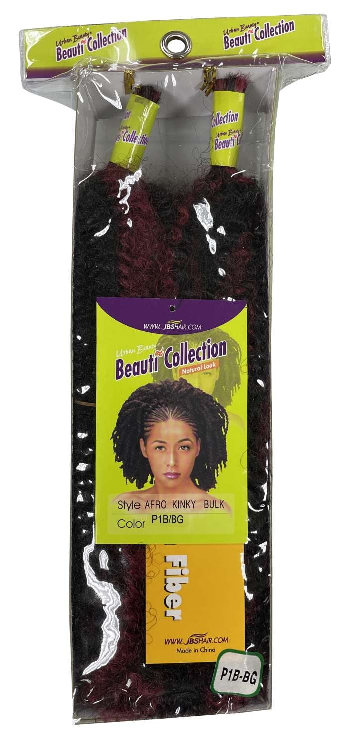 Urban Beauty Beauti Collection Synthetic Afro Kinky Bulk 25 Inch Color ...