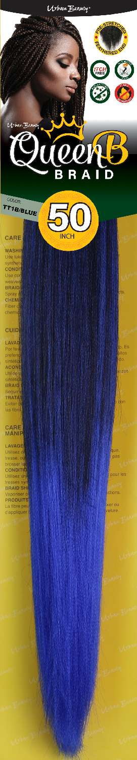 Urban Beauty QUEEN B - BRAIDING HAIR 50" - Walmart.com