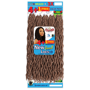 Darling Jozi Locs Crochet Hair 2X Pack, 18 inch, 1/27, Adult, Female ...