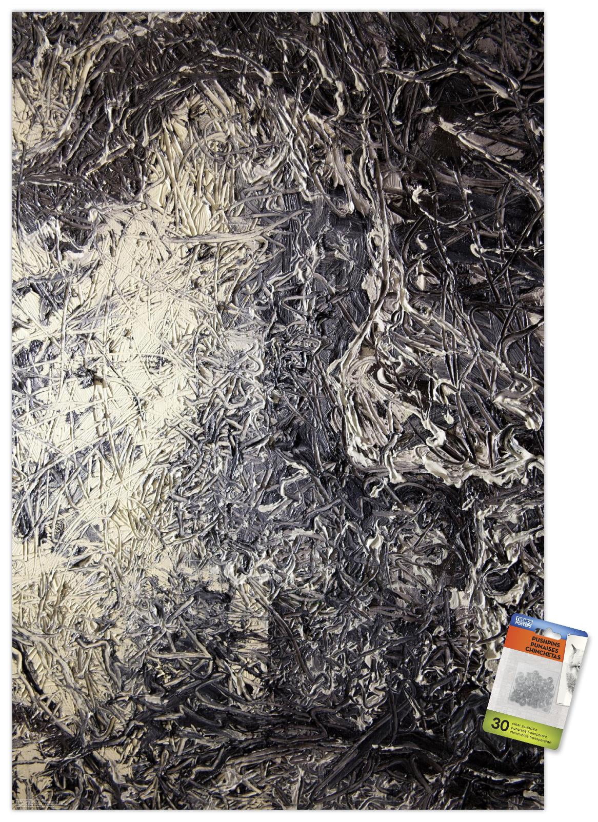 Urban - Black Gradient Wall Poster with Push Pins, 22.375" x 34 ...