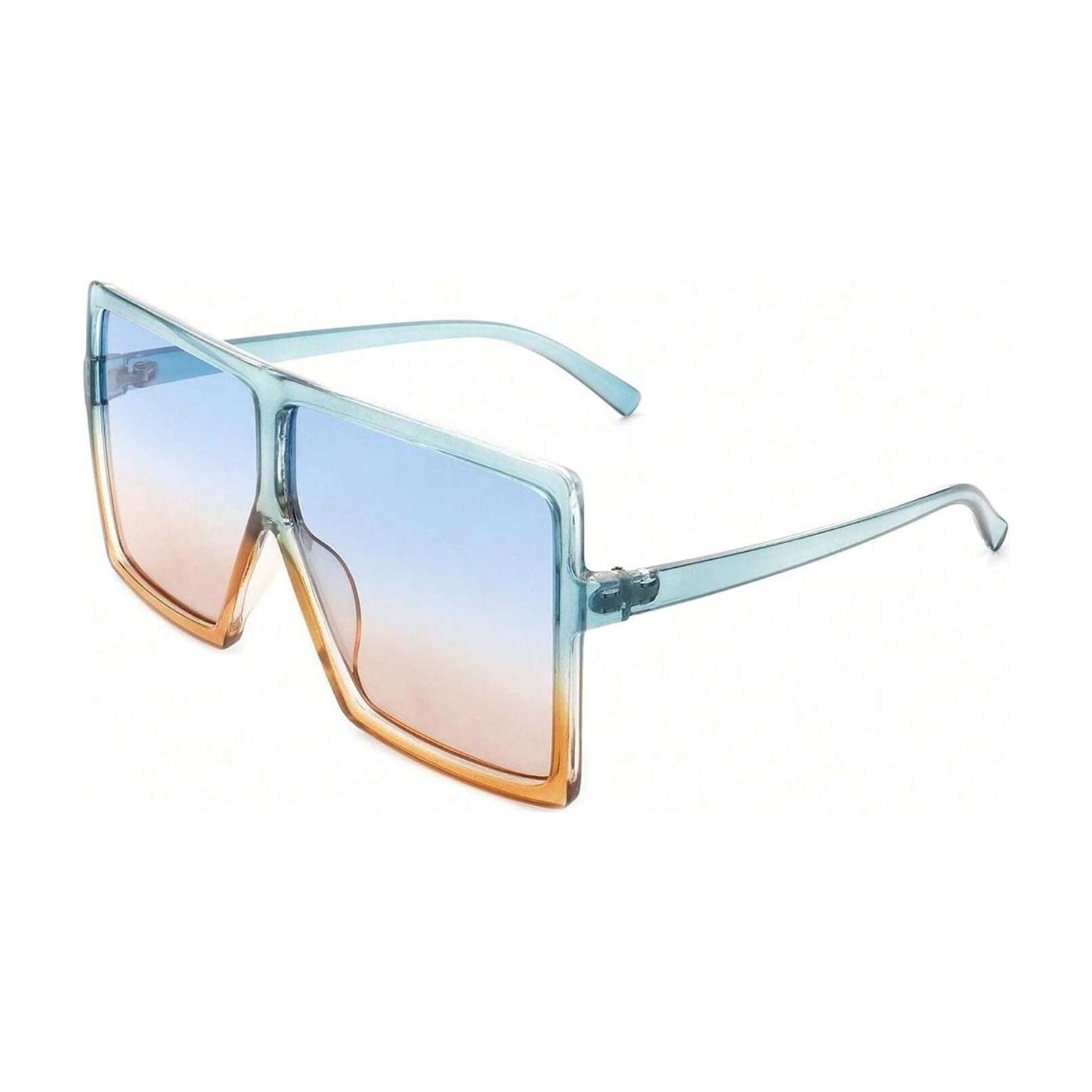 Urban Bold Polarized Shades - Thick Frame Street Style - Walmart.com