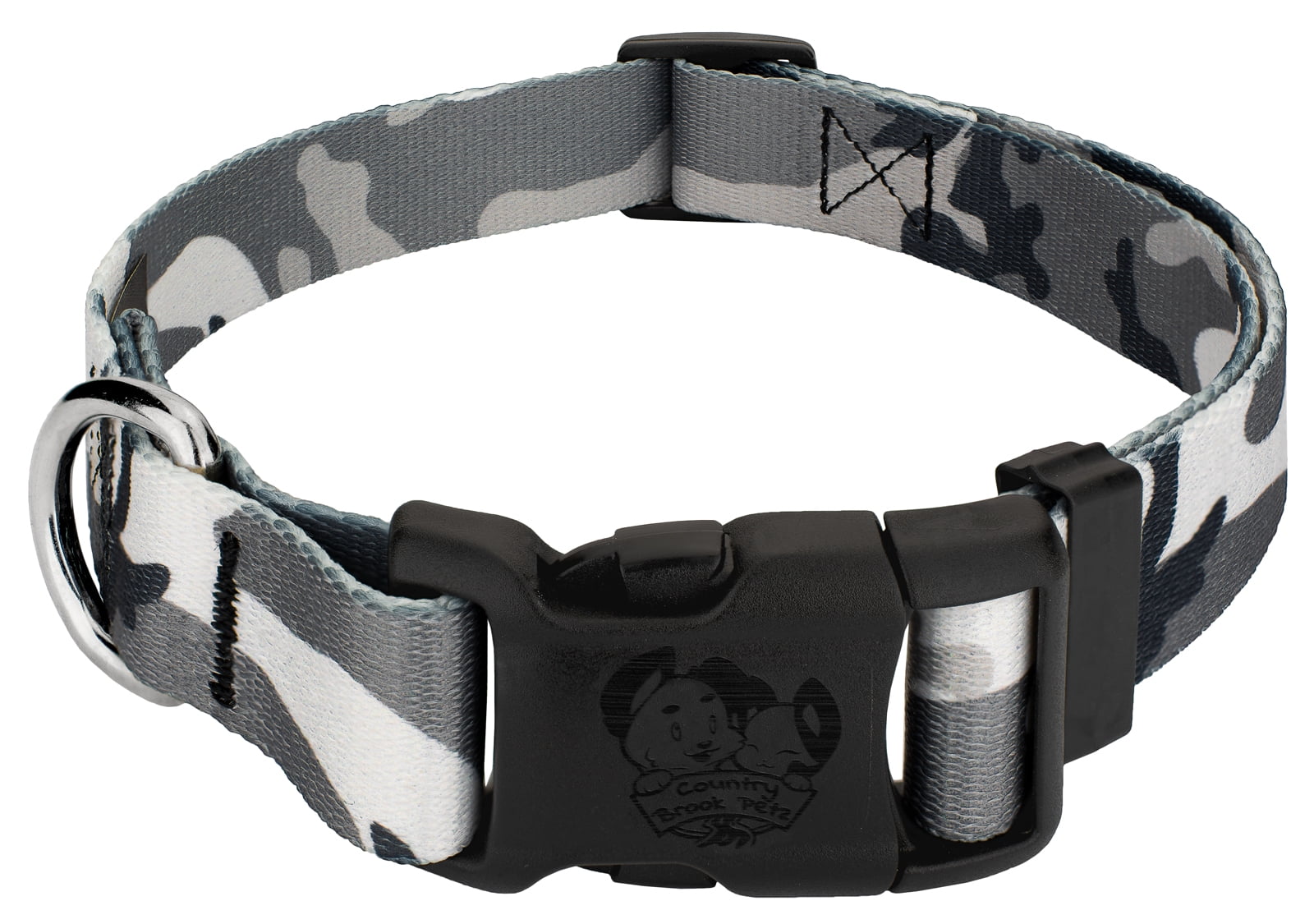 Country Brook Petz® Urban Camo Deluxe Dog Collar - Made in U.S.A., Extra Large - Walmart.com