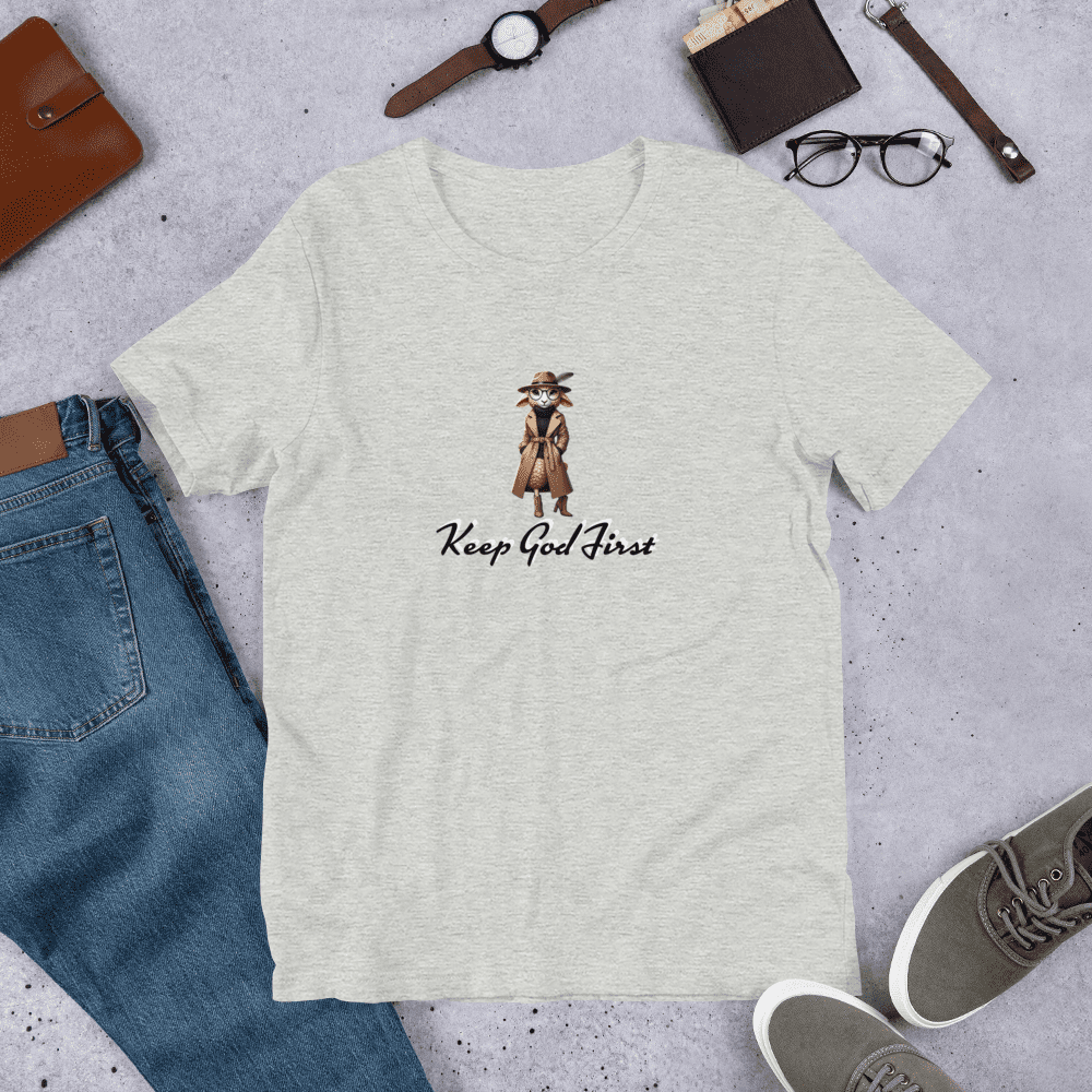 Urban Chic Faith T-Shirt – Keep God First Inspirational Graphic Tee ...