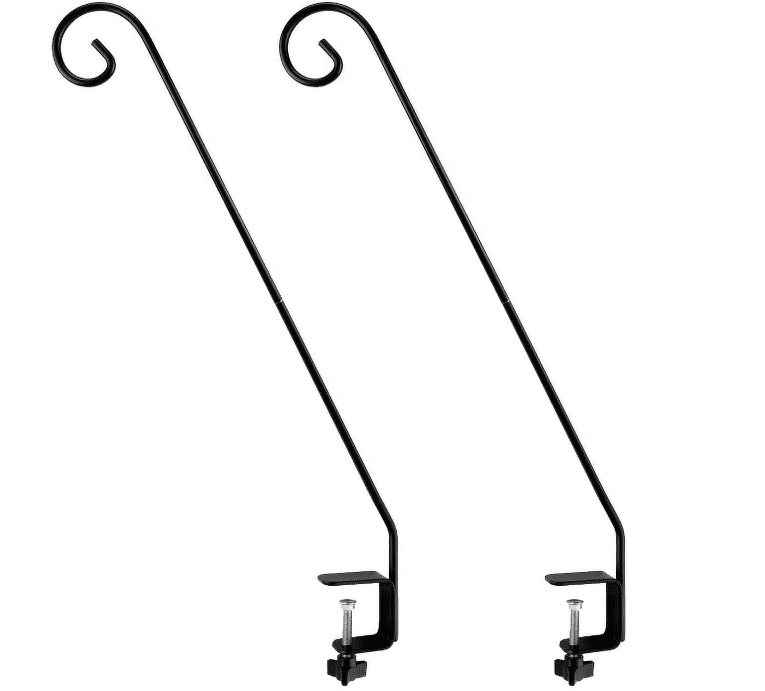 Urban Deco Heavy Duty Deck Hook, Adjustable, for Bird Feeder, Plants ...