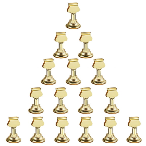 16PK Table Number Holders Place Card Holders 12 Inch Table Card Holders ...