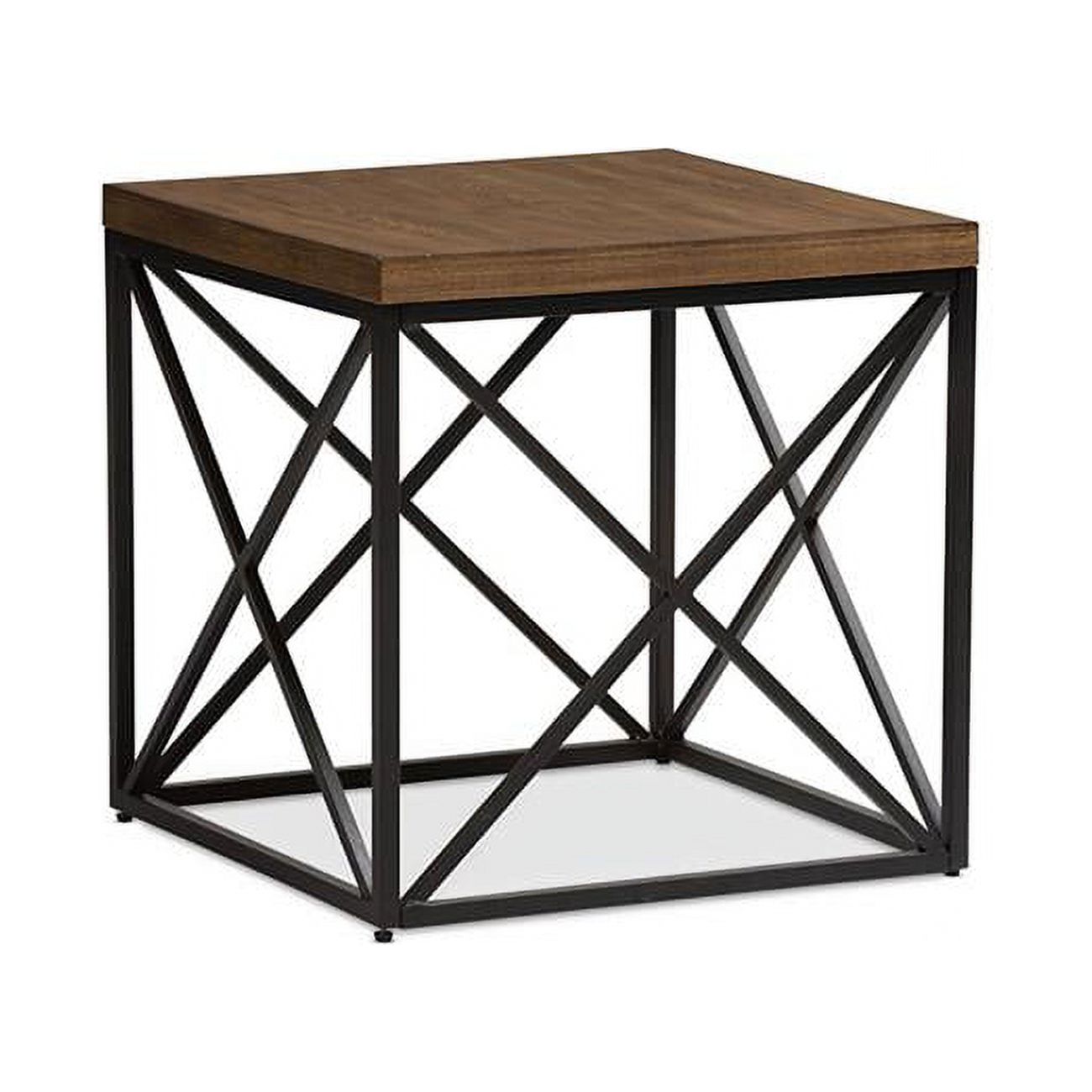 Urban Designs Holden Vintage Industrial Antique Bronze End Table ...