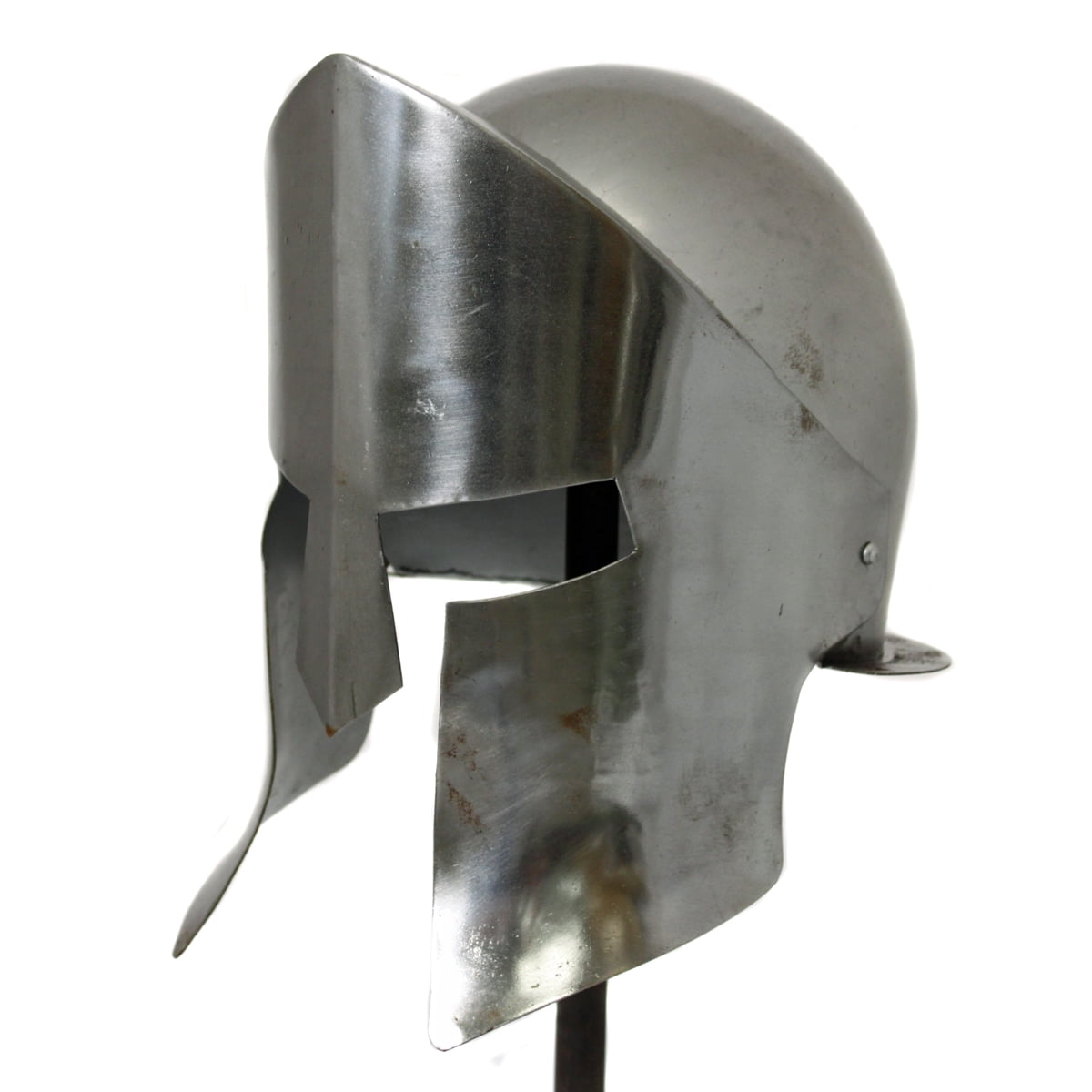 Urban Designs Antique Replica Armor Spartan Helmet - Chrome - Walmart.com