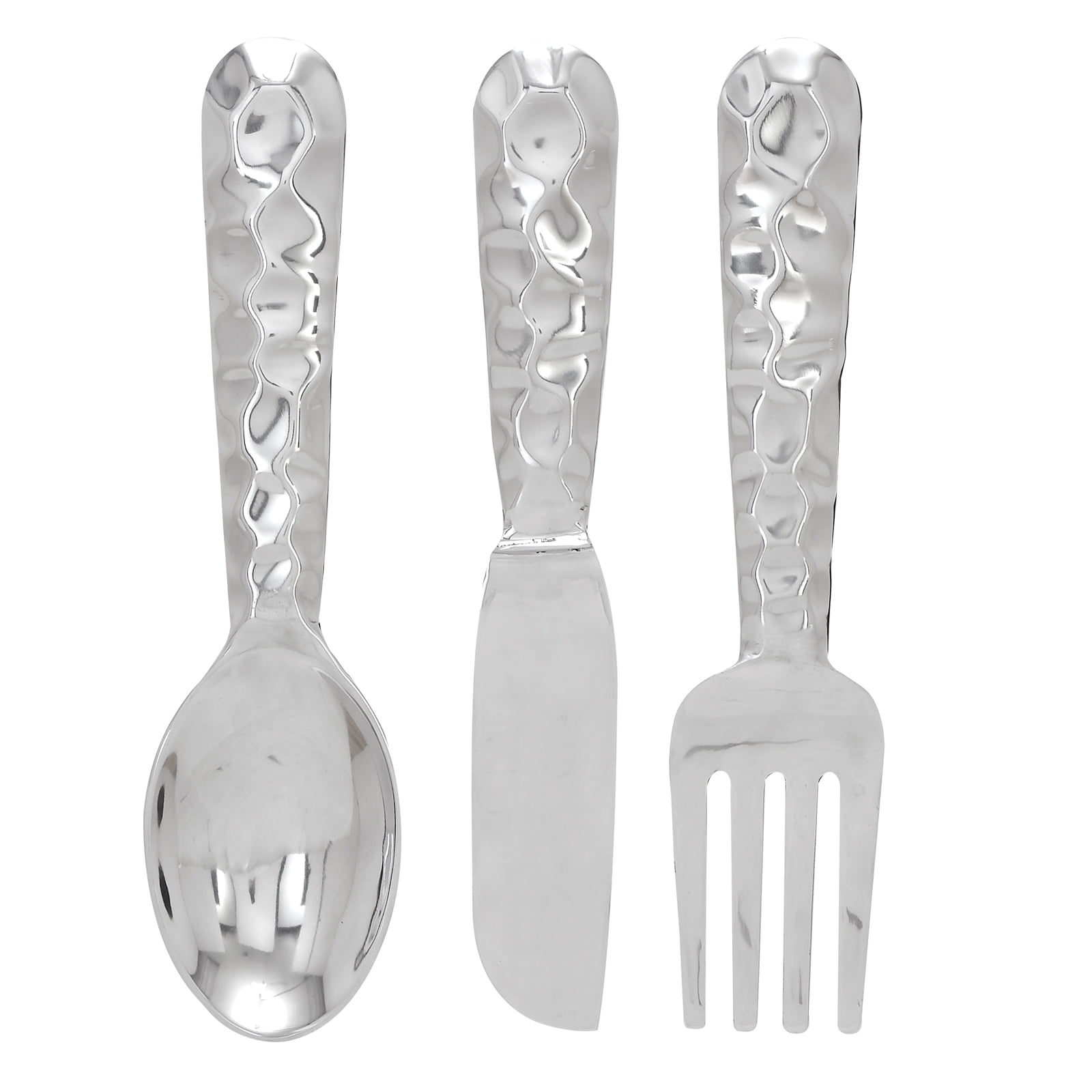 Urban Designs Kitchen Cutlery Metal Wall Decor - 3 Piece Set - Walmart.com