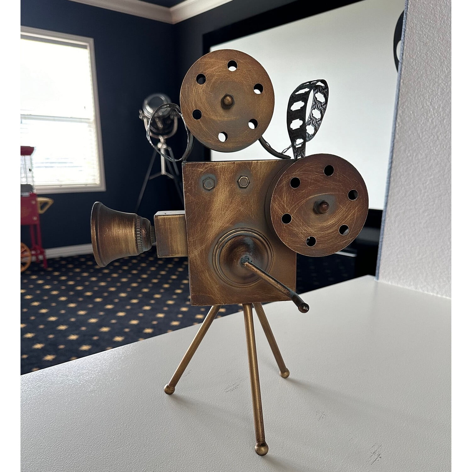 Urban Designs Vintage Classic Movie Projector Camera Sculpture Figurine ...